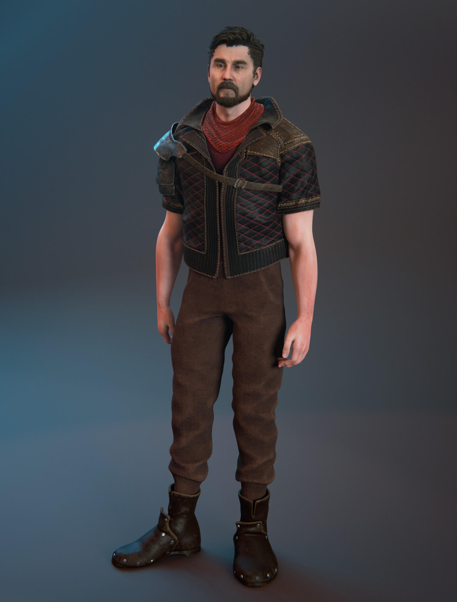 Adventurer Clothes - 3D Model by Lordische