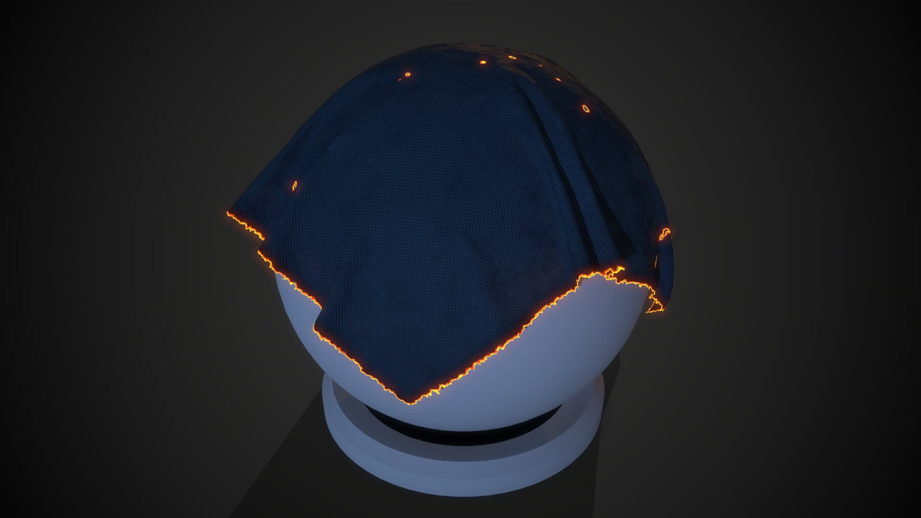 Burned Cloth SP Smart Material by Lordische