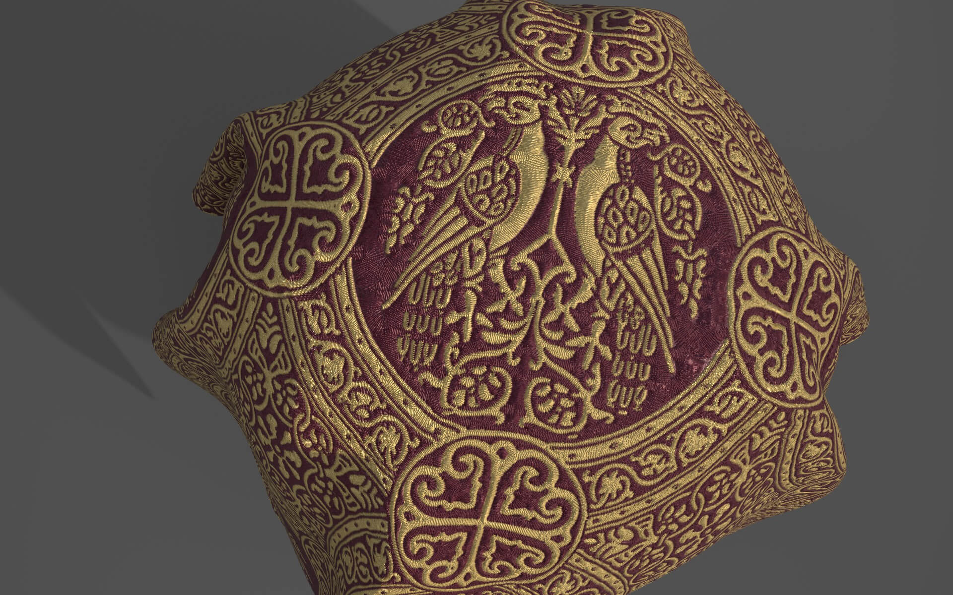 King's Embroidery Fabric - 3D Texture by Lordische