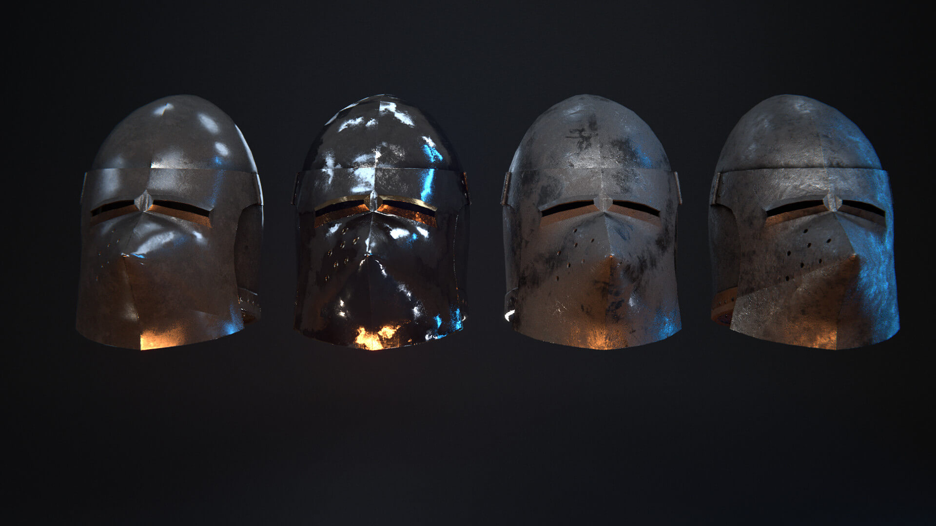 Pigface Helmet + 4 skins - 3D Model by Lordische