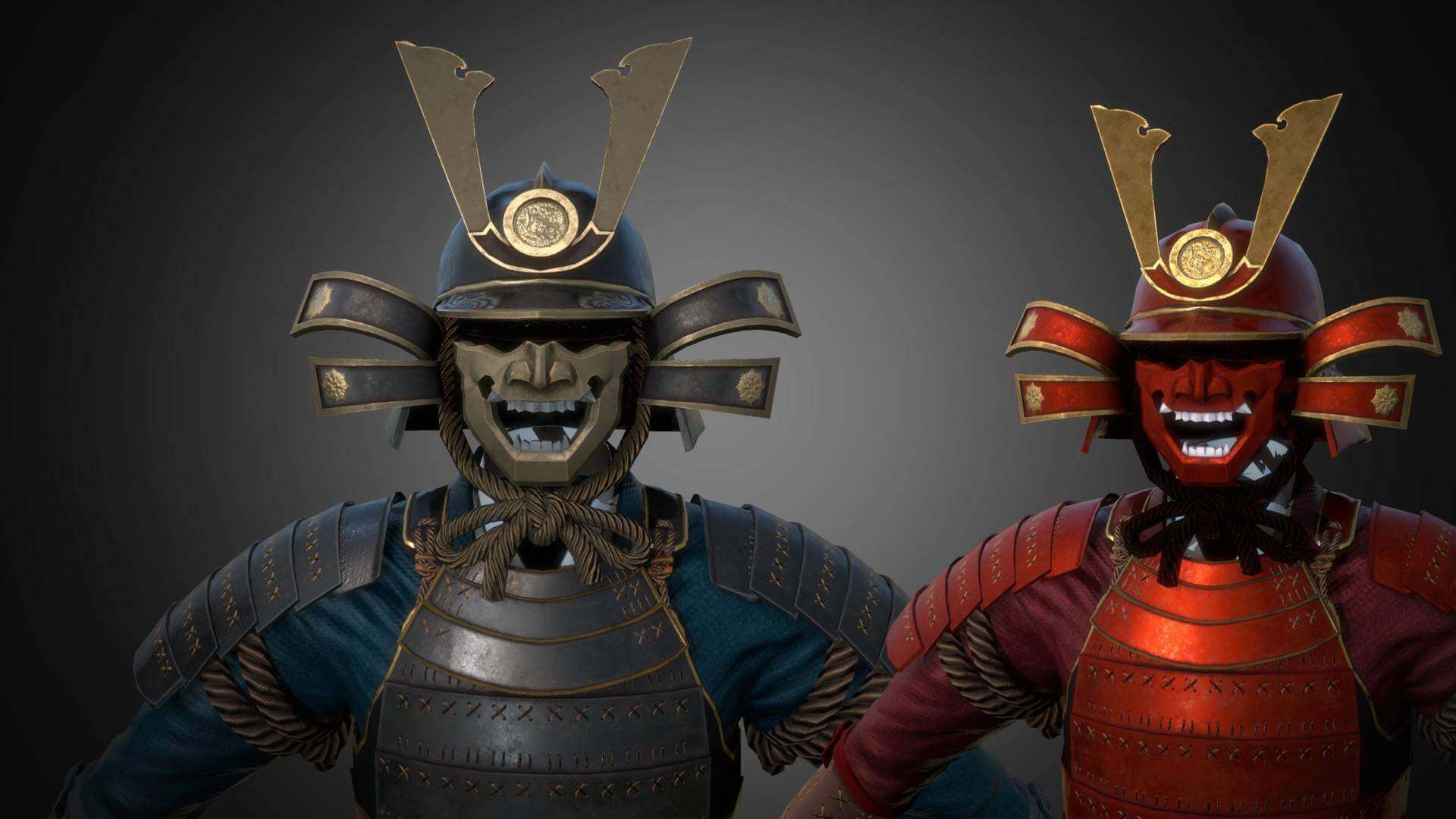 Samurai Armor - 3D Model by Lordische