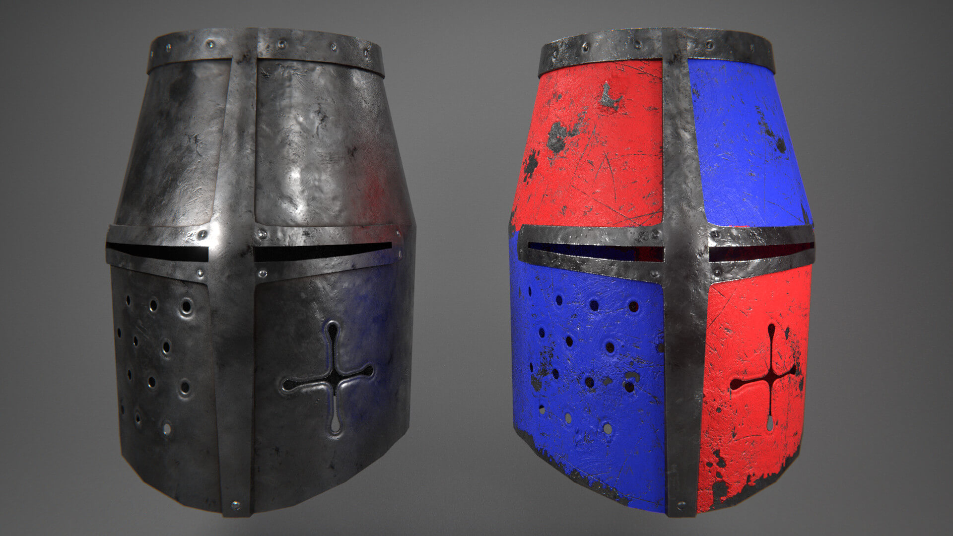 Tophelm 2 With 4 Skins - 3D Model by Lordische