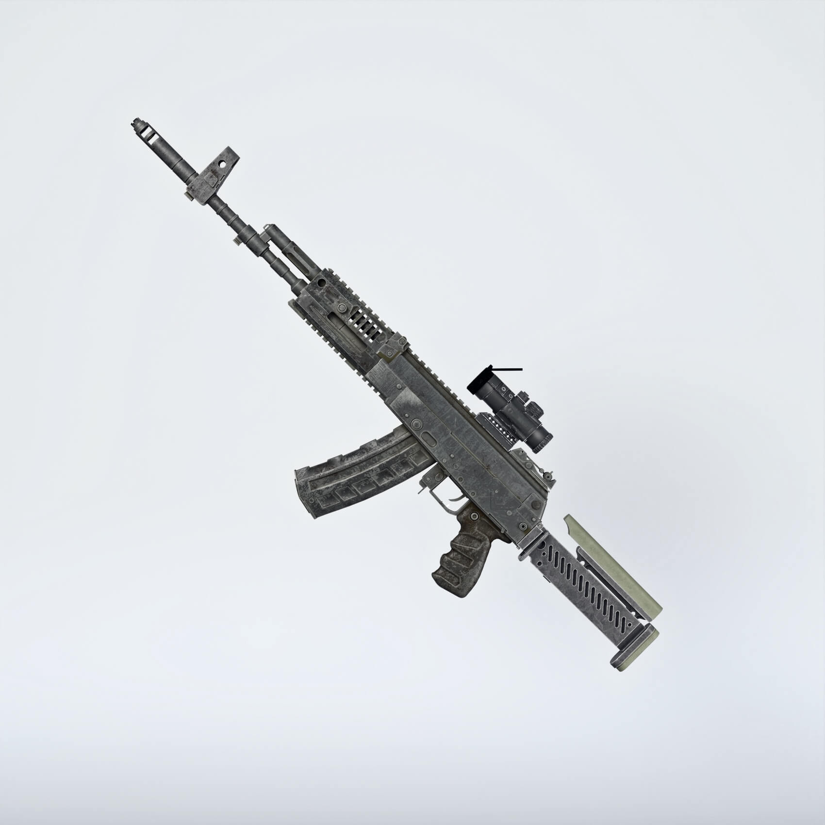 AK12 Rifle for G8F - Daz Content by Loriel