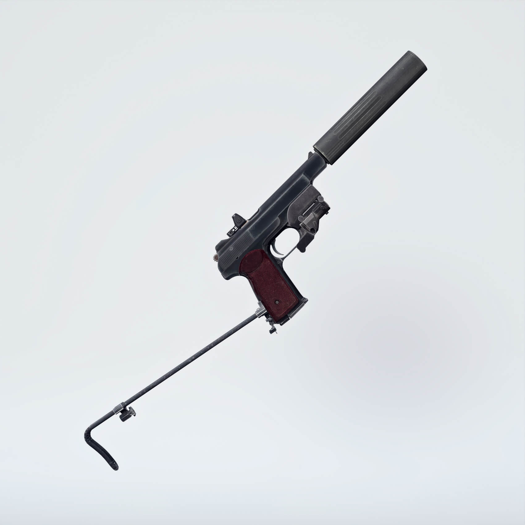 Aps Stechkin Pistol for G8F - Daz Content by Loriel