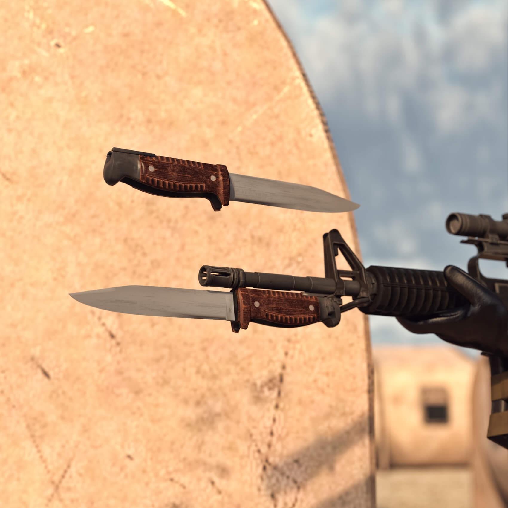 Bayonets Bundle for DAZ3D - Daz Content by Loriel