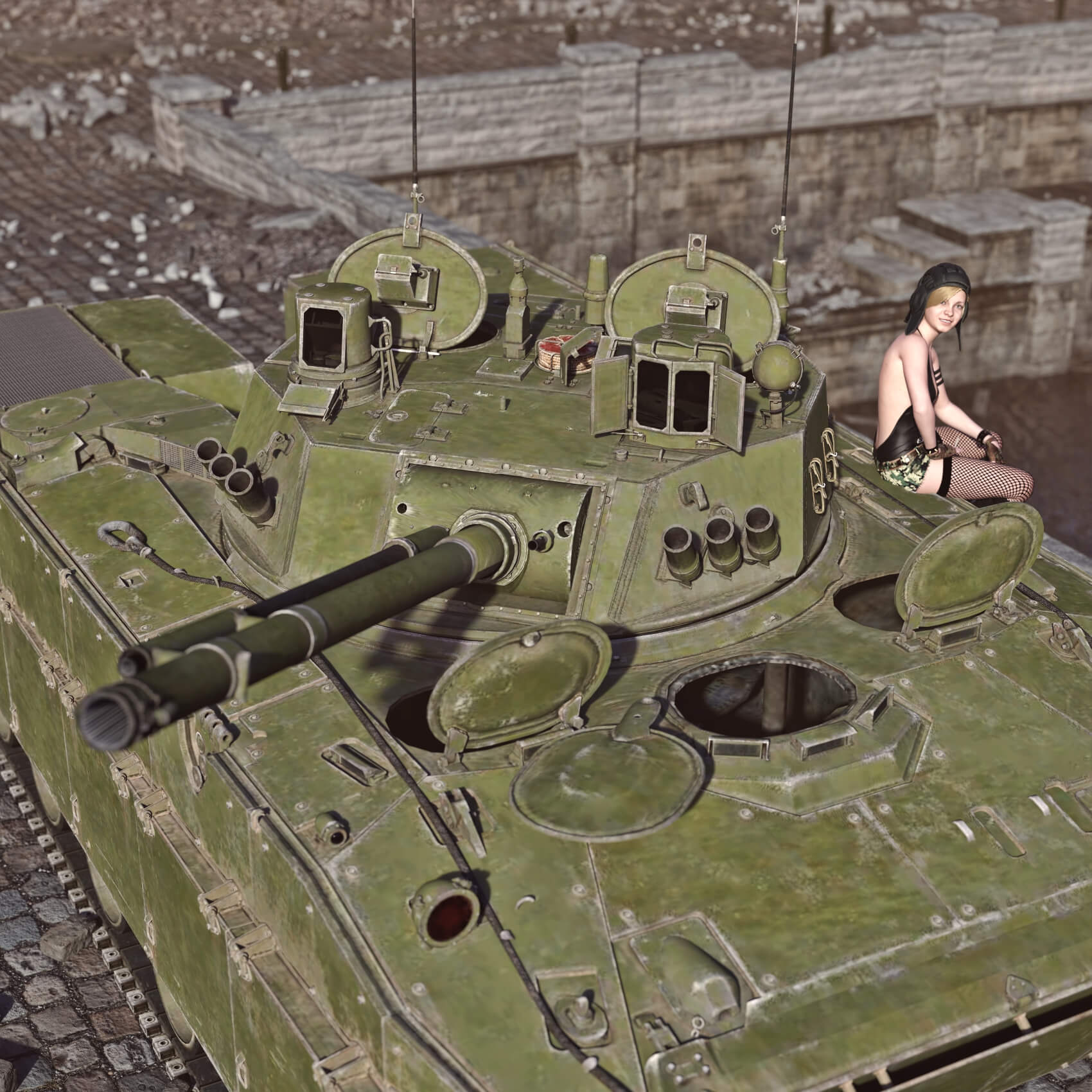 BMD 4M Alv for DAZ3D - Daz Content by Loriel