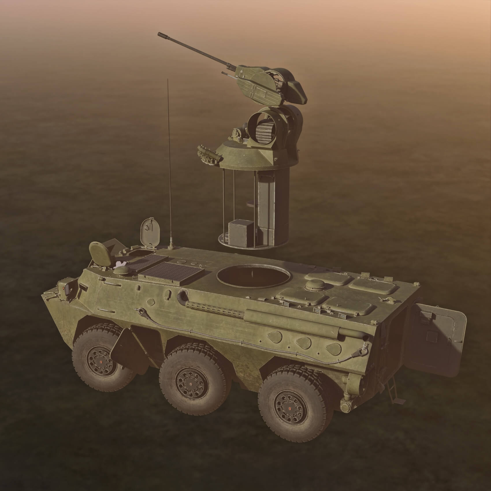 BMP With Gun for DAZ3D - Daz Content by Loriel