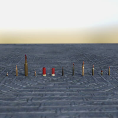 Bullets and Shells for DAZ3D - Free Daz Content by Loriel