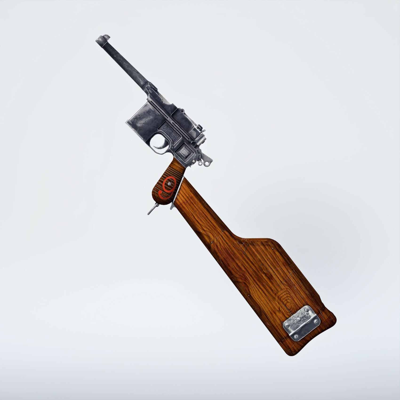 C96 Pistol for G8F - Daz Content by Loriel
