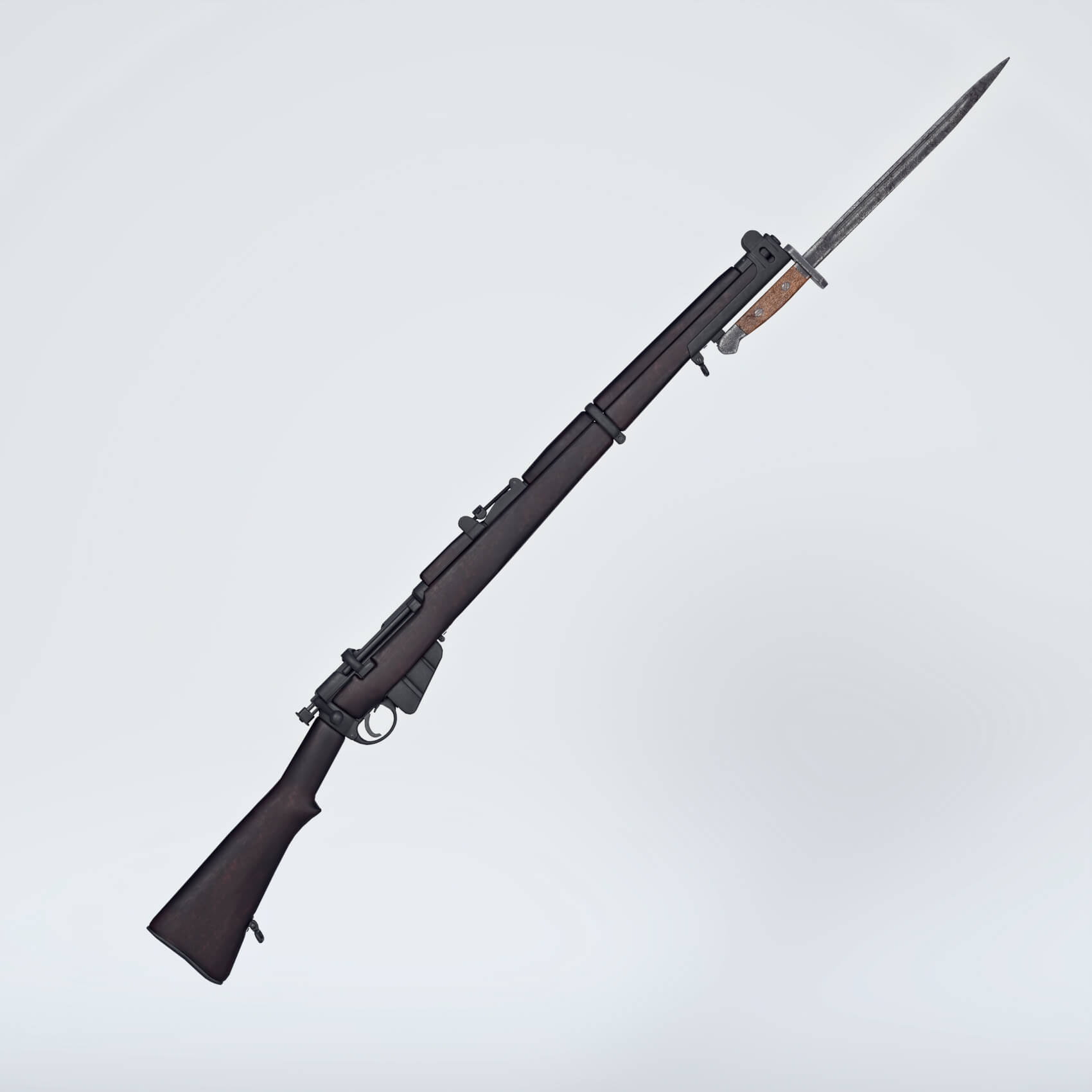 Enfield SMLE Rifle for G8F - Daz Content by Loriel