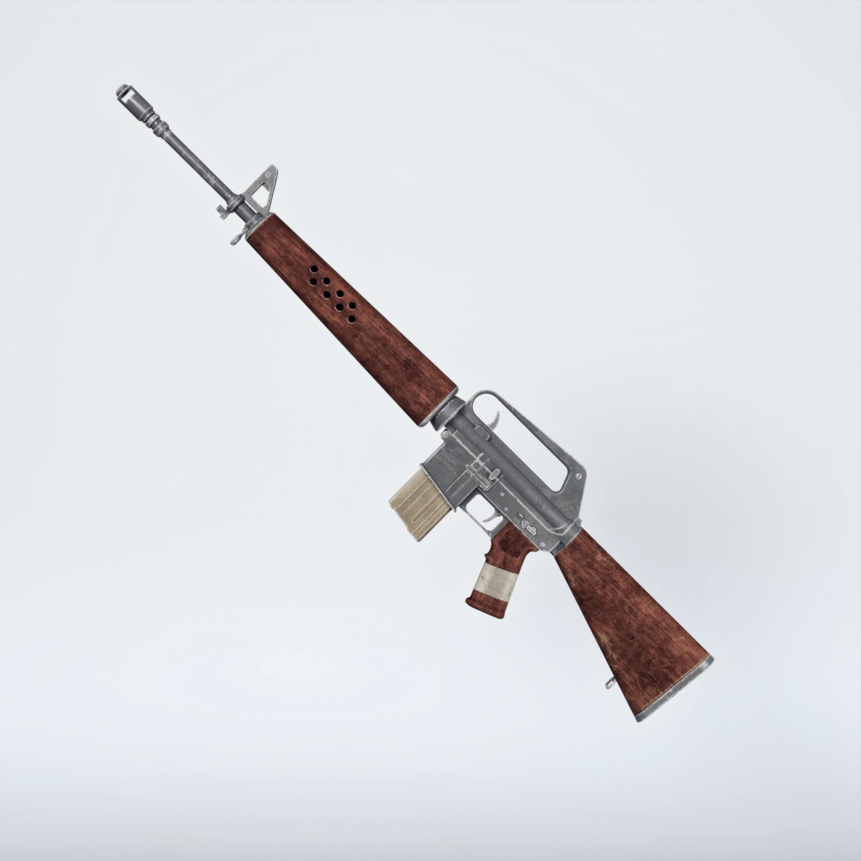 Fallout Service Rifle for G8F - Daz Content by Loriel