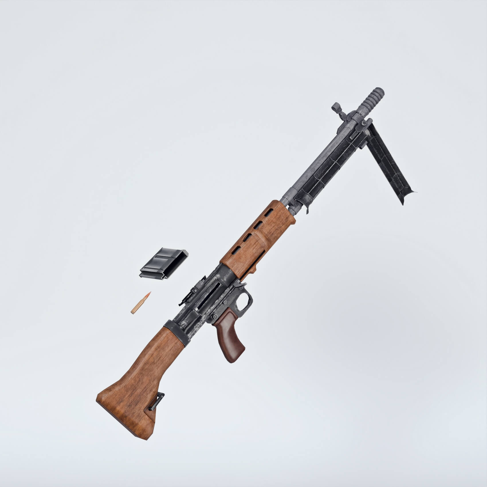 FG42 Rifle for G8F - Daz Content by Loriel