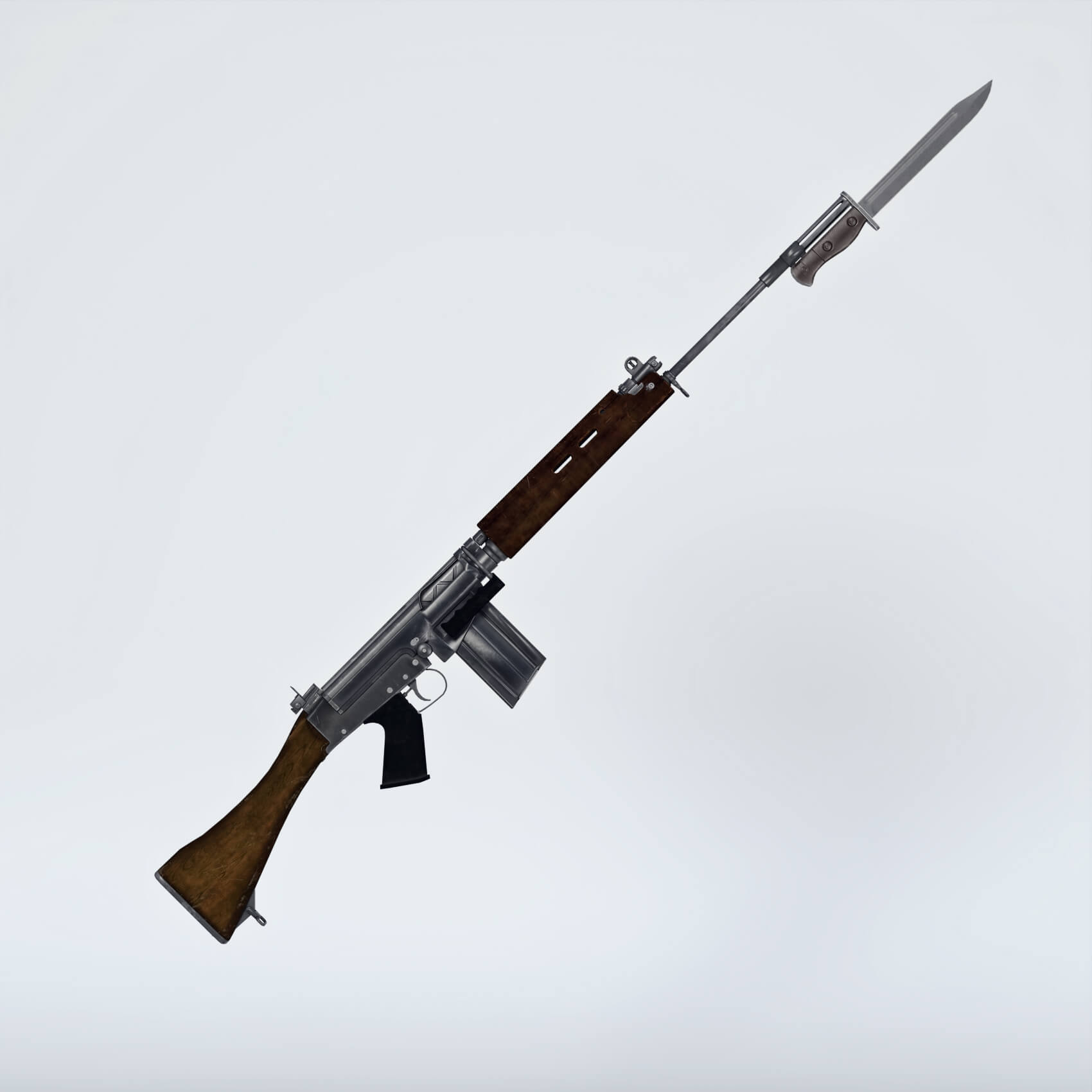 FN FAL Classic for G8F - Daz Content by Loriel