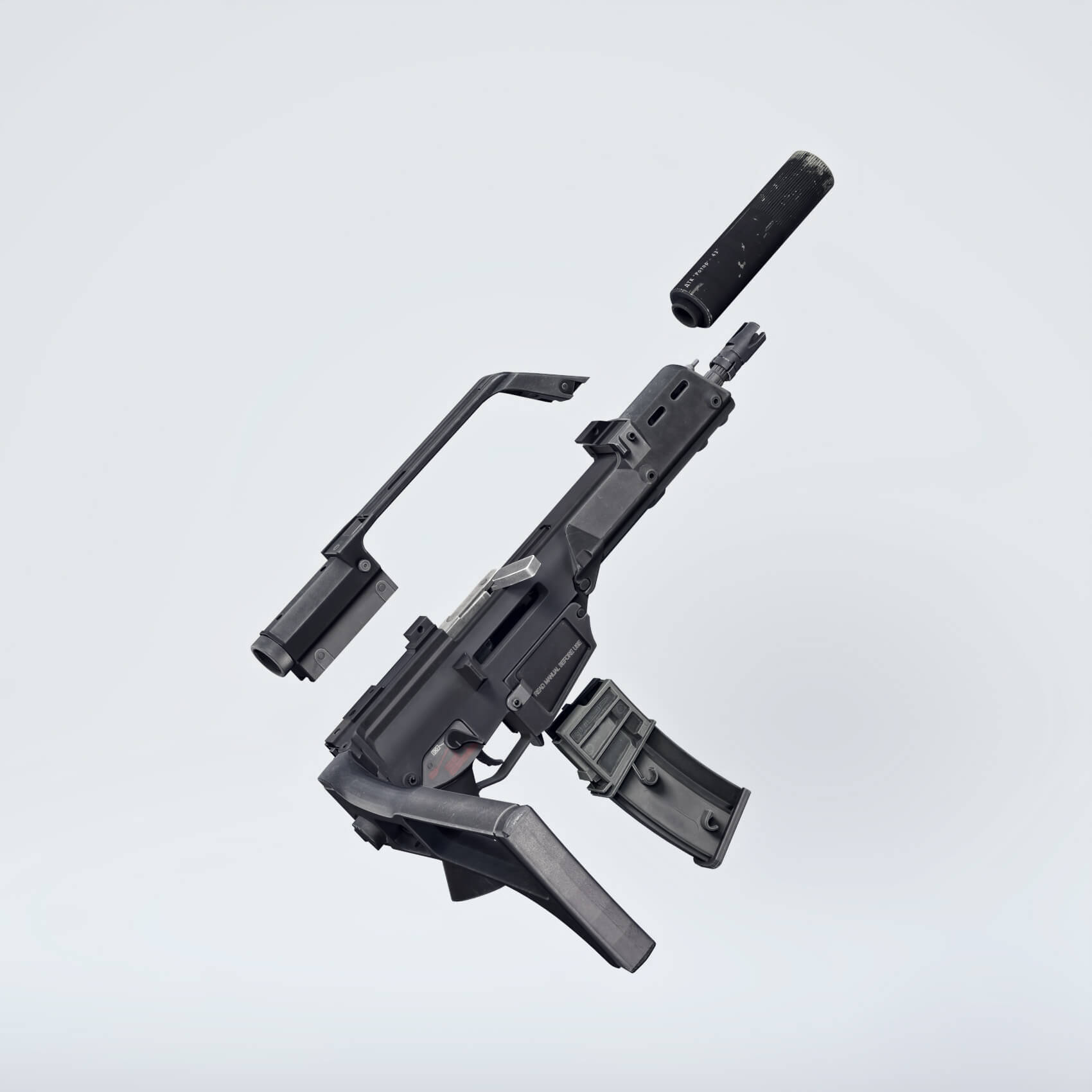 G36 TK Regular Rifle for G8F - Daz Content by Loriel