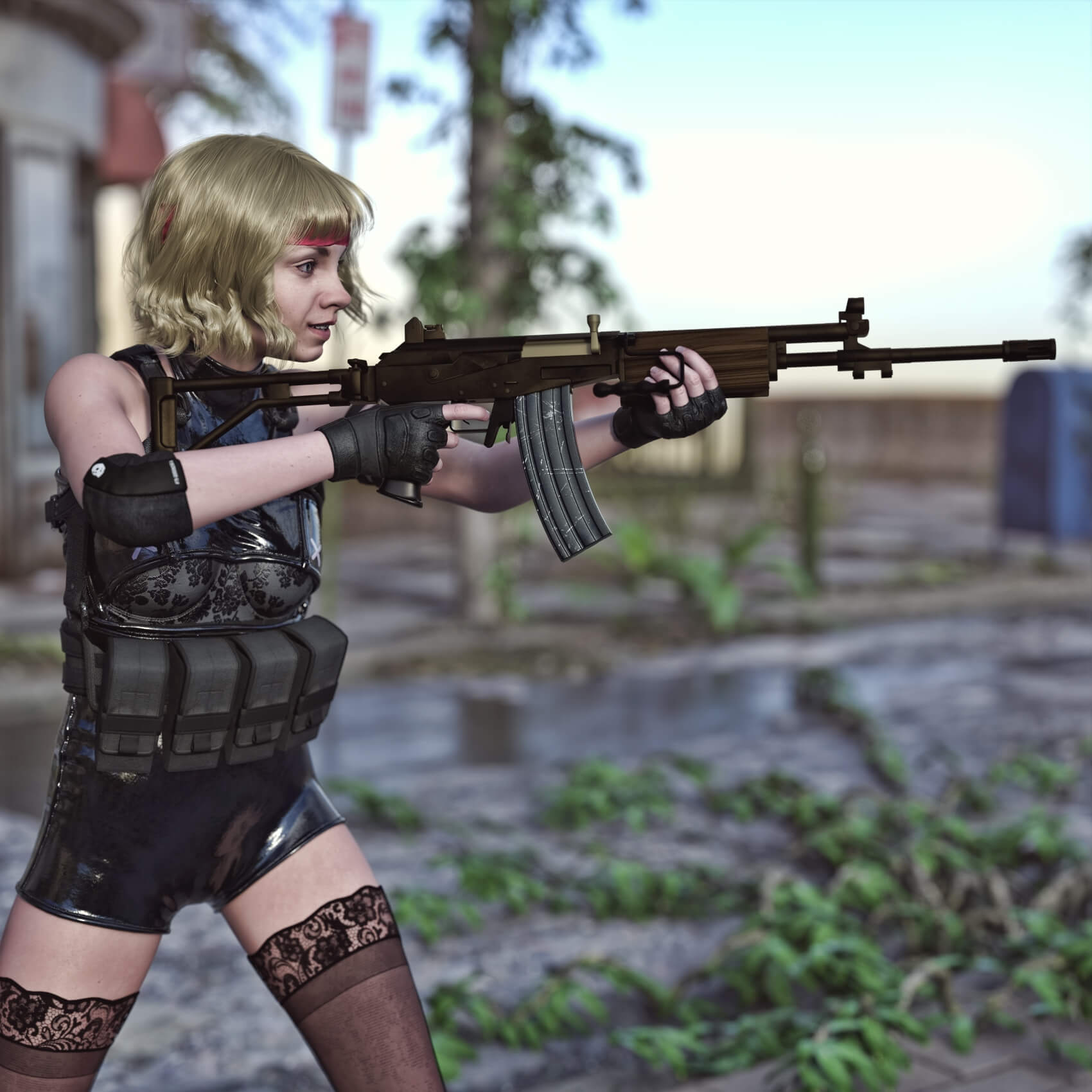 Galil Rifle for G8 - Daz Content by Loriel