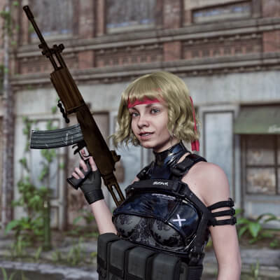 Galil Rifle for G8 - Daz Content by Loriel