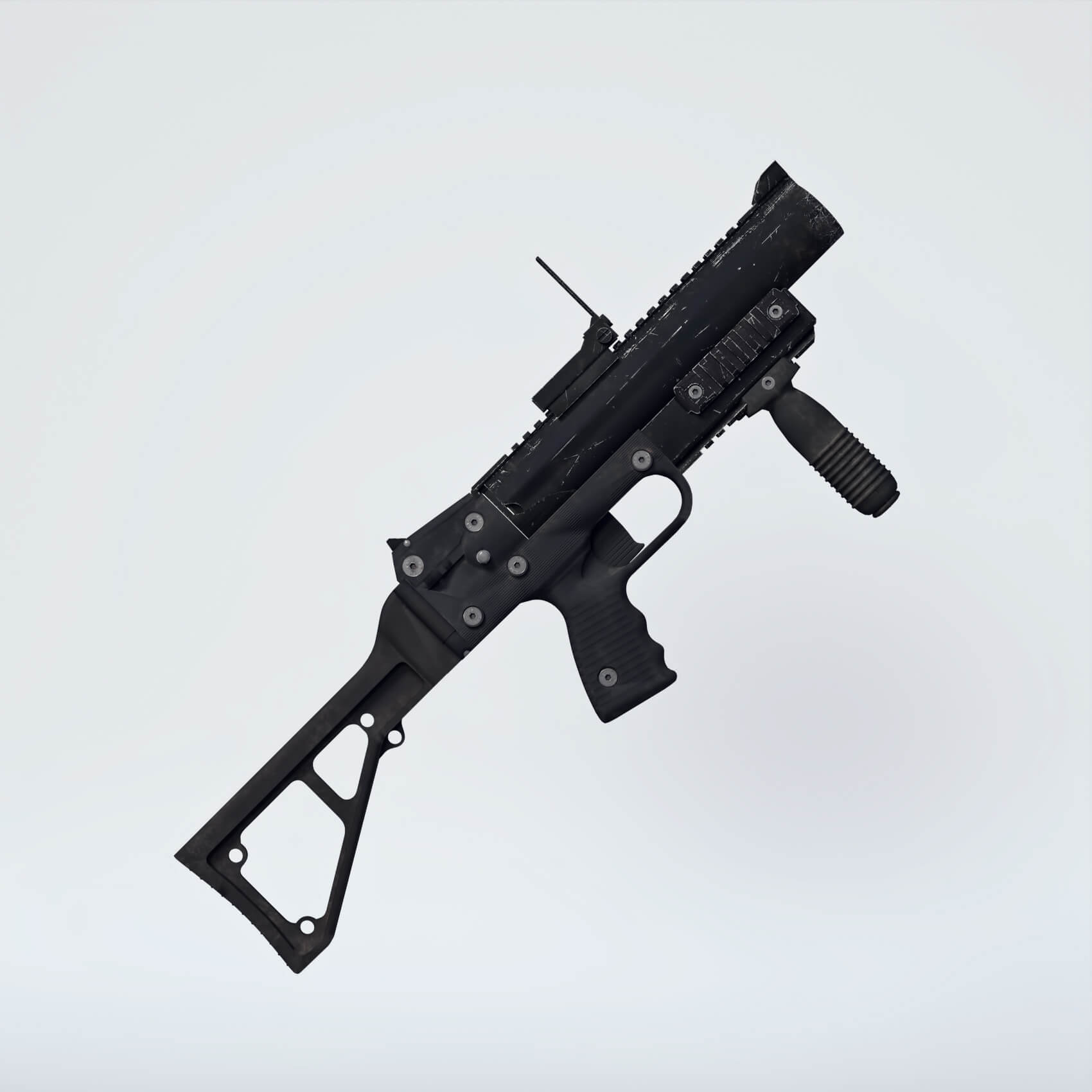 GL 06 Grenade Launcher for G8F - Daz Content by Loriel