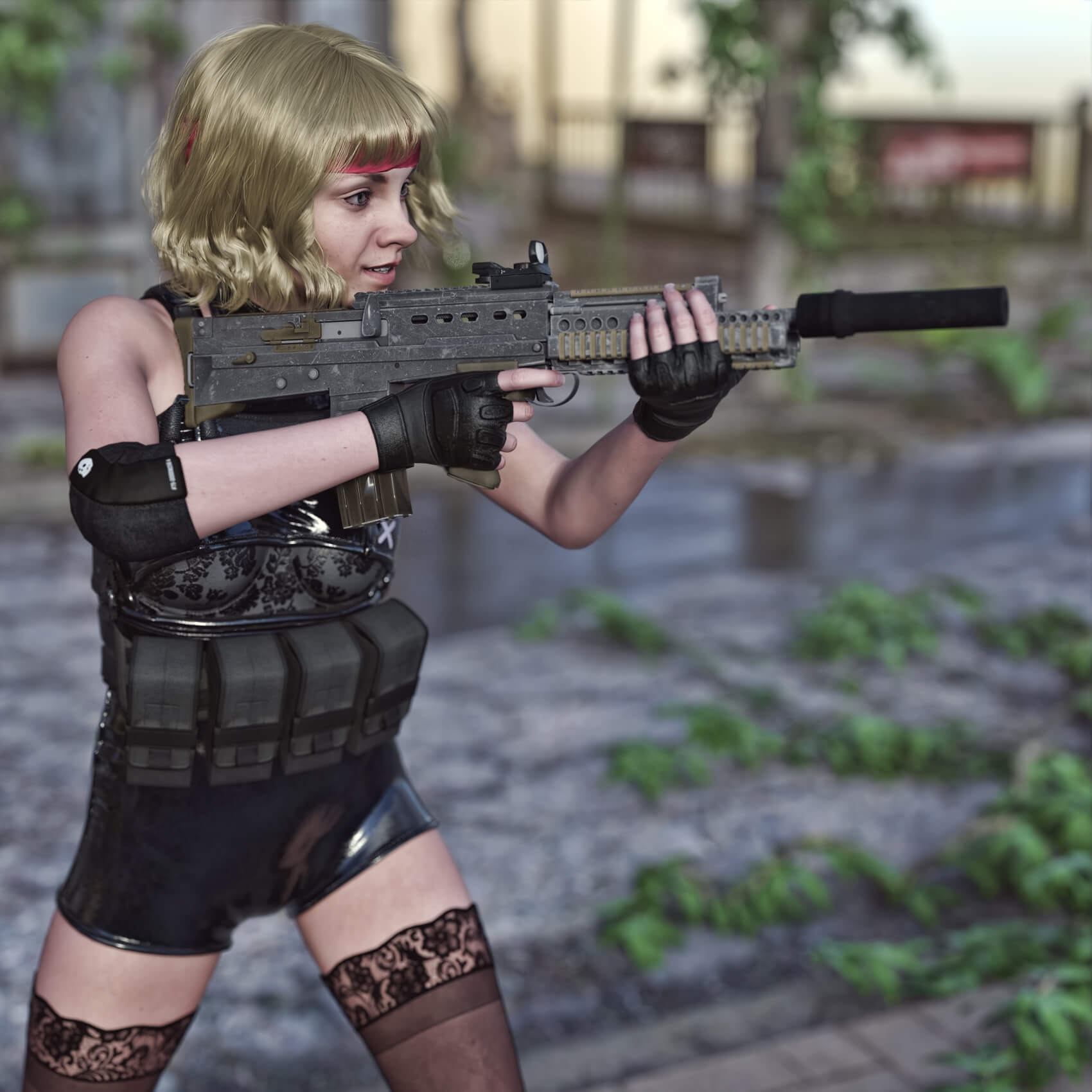 L85 Rifle for G8F - Daz Content by Loriel