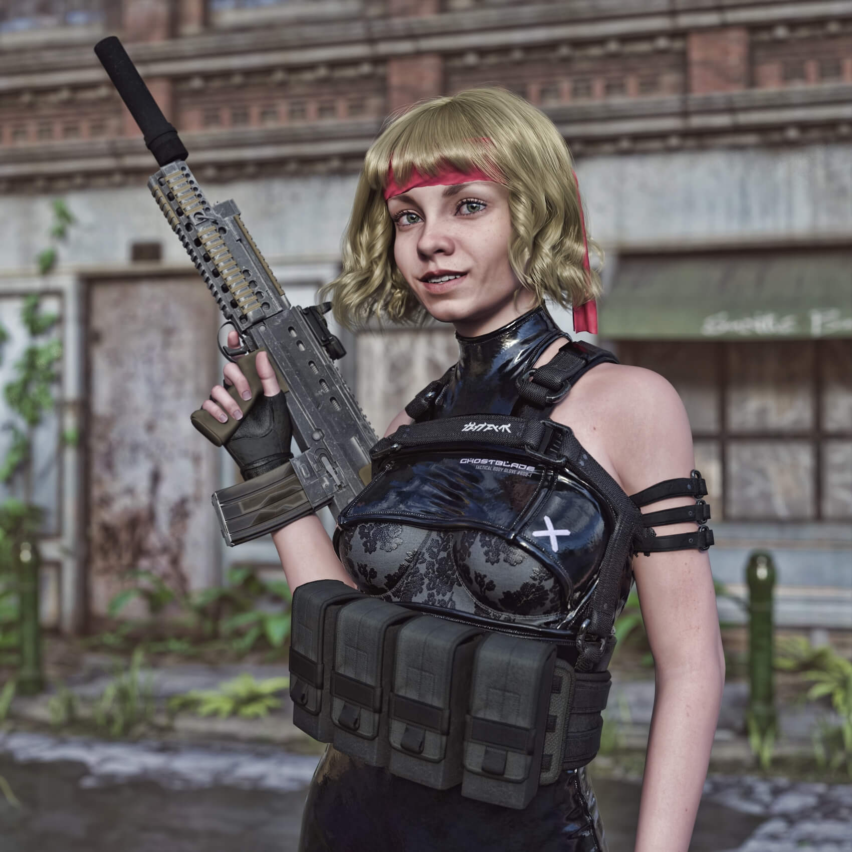 L85 Rifle for G8F - Daz Content by Loriel