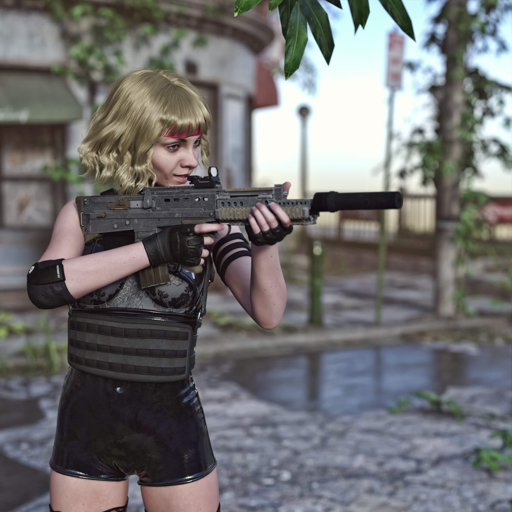 L85 Rifle for G8F - Daz Content by Loriel