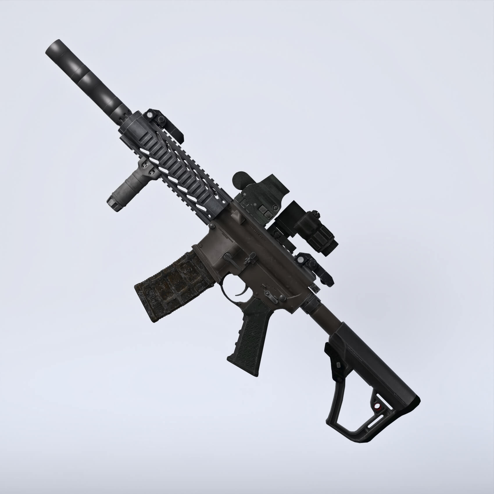 M4 Rifle Custom Short - Daz Content by Loriel