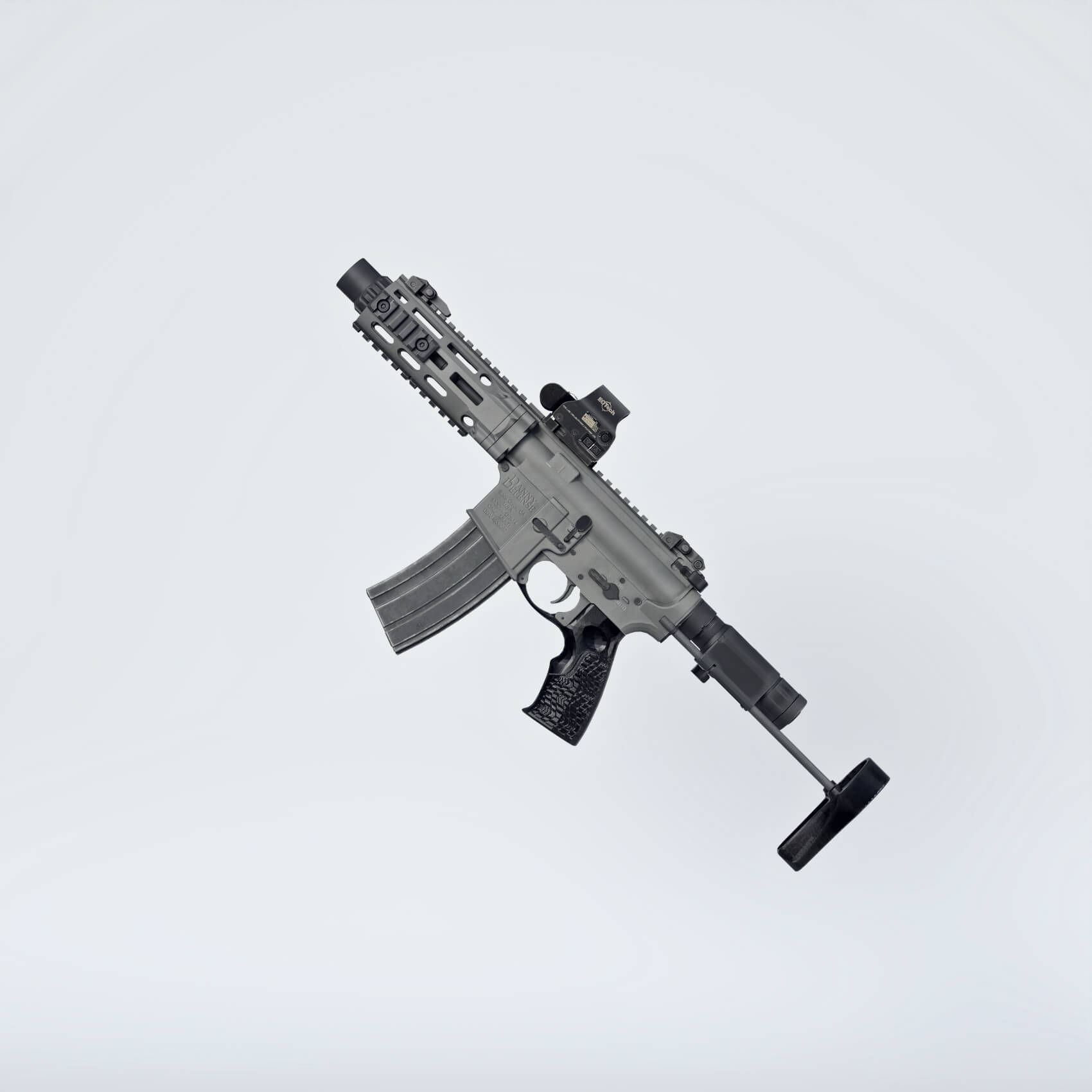 M4 PDW Rifle Ron for G8F and G9 - Daz Content by Loriel