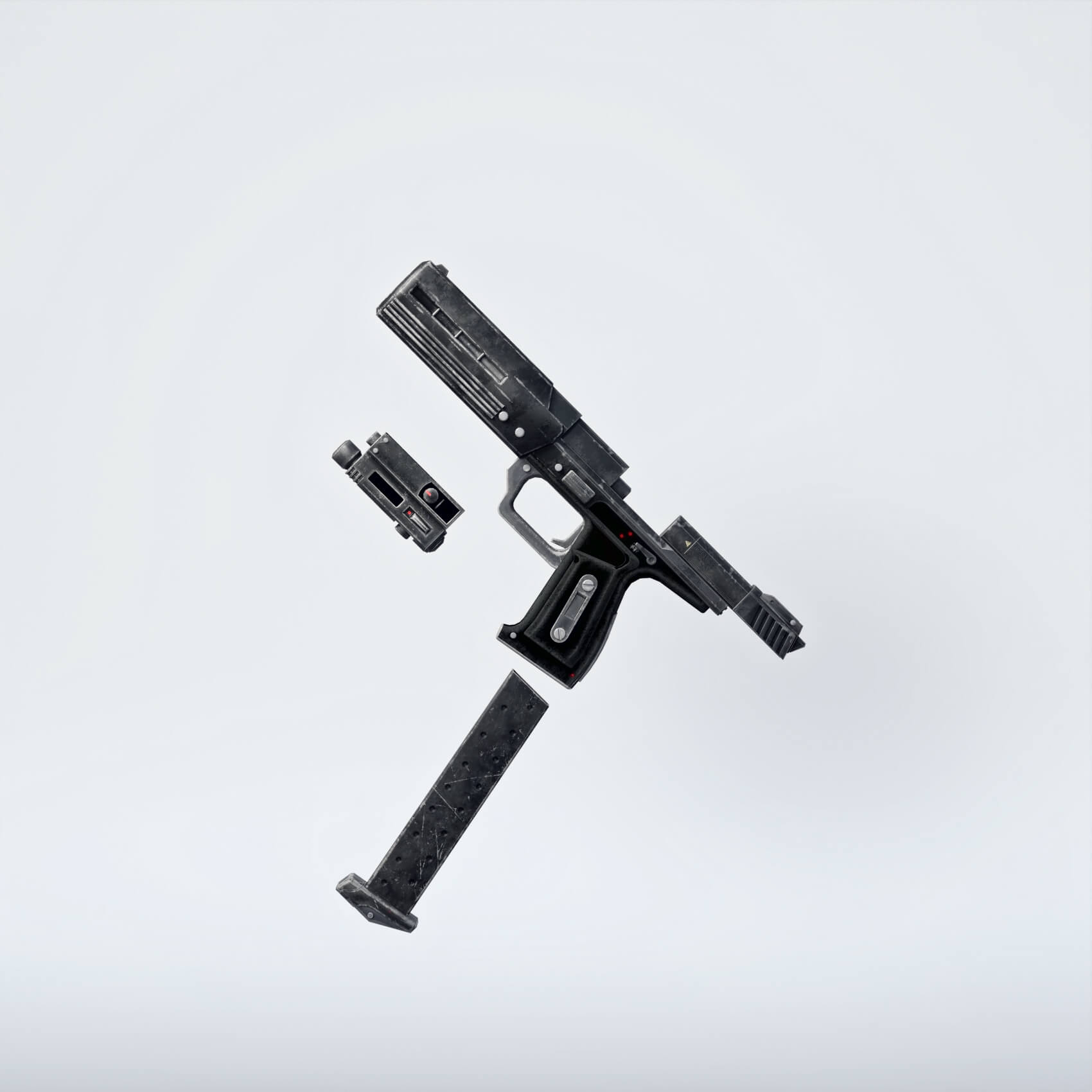 M6Socom Automatic Pistol - Daz Content by Loriel