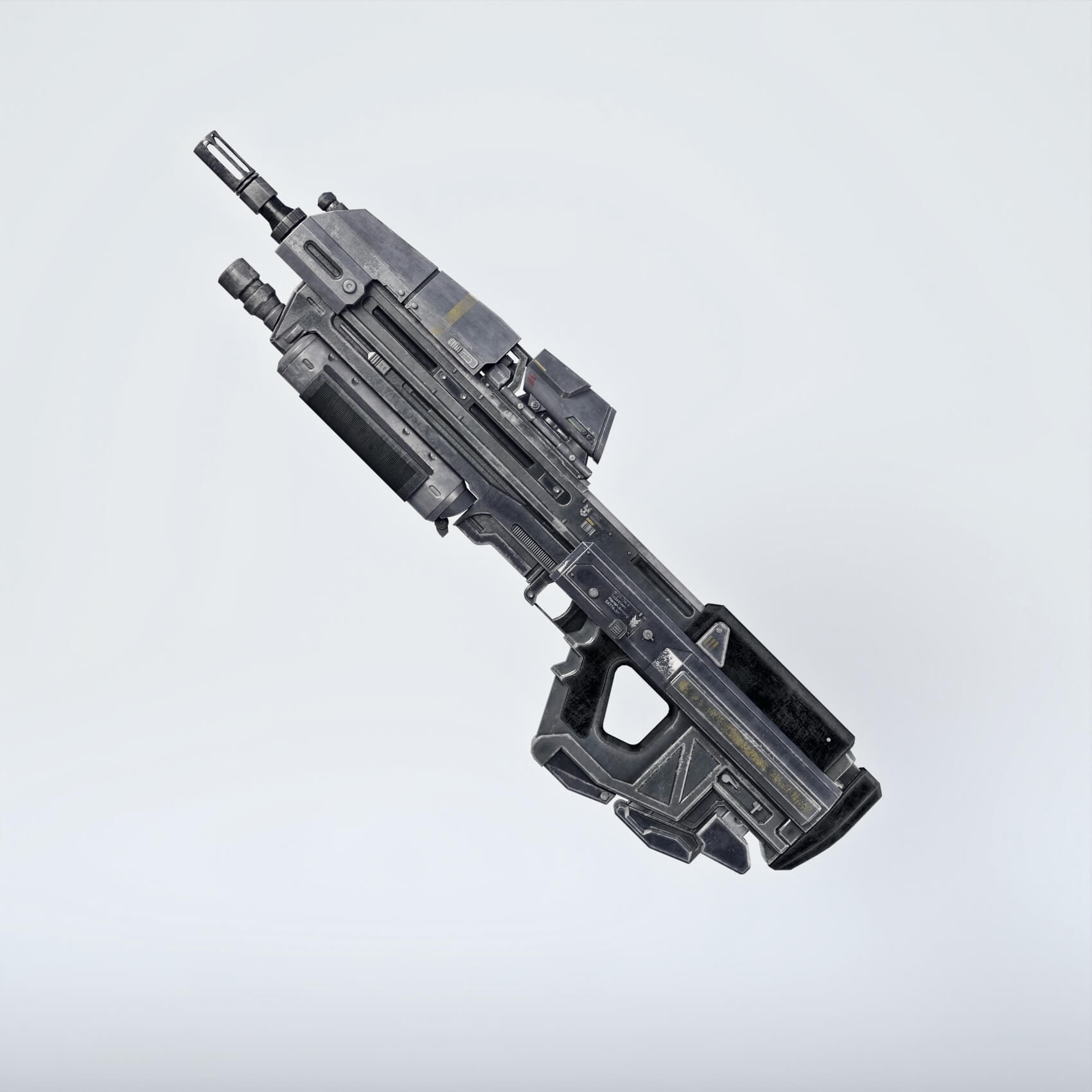 HALO MA37 Sci-Fi Rifle for G8F Daz Content by Loriel