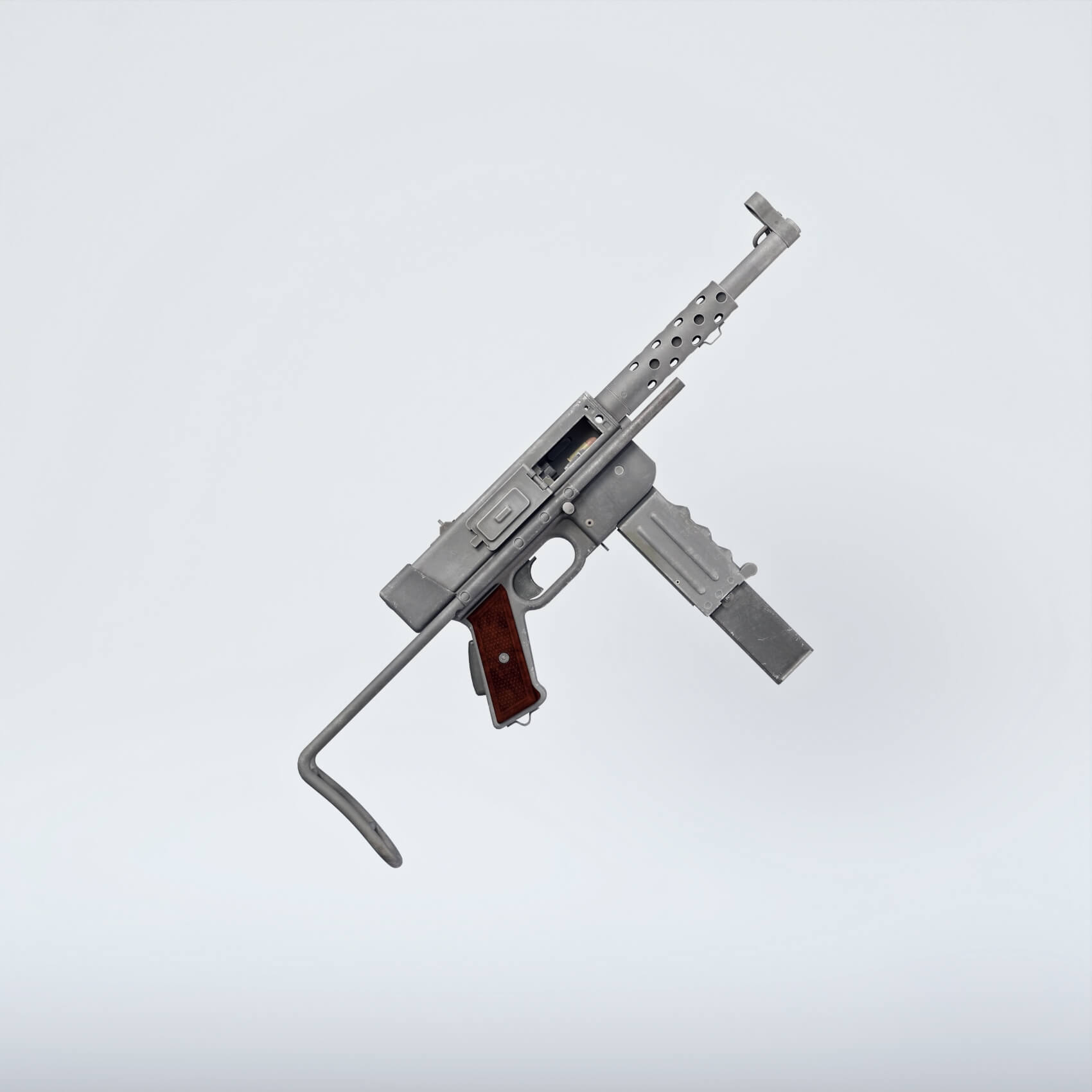 MAT49 SMG Gun for G8F - Daz Content by Loriel