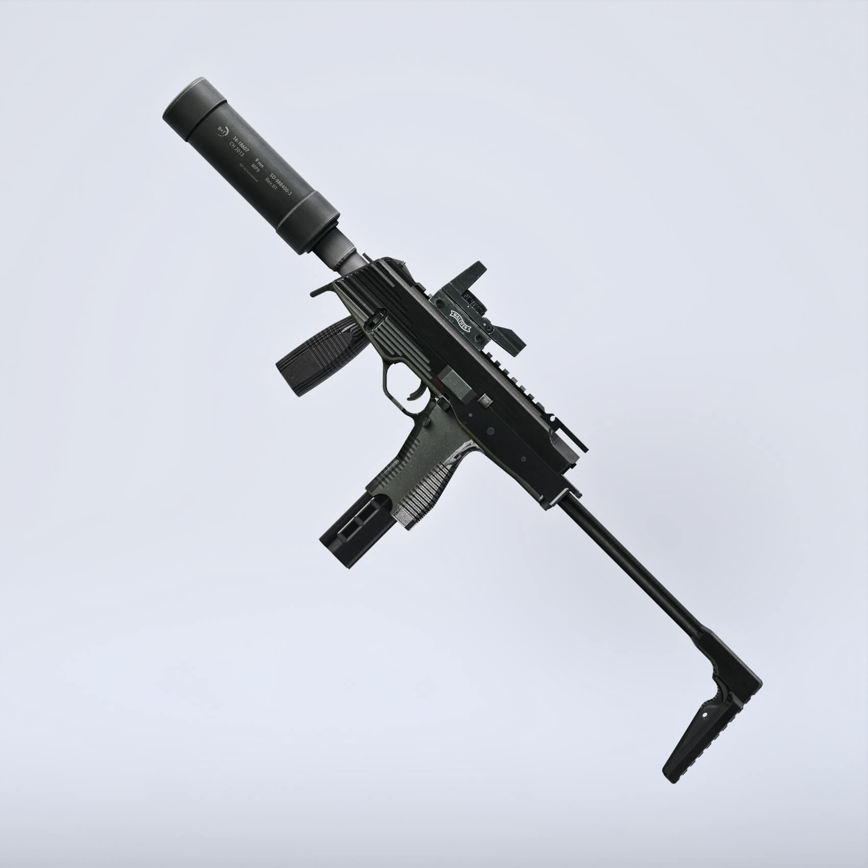 MP9 SMG for G8F (DAZ) - Daz Content by Loriel