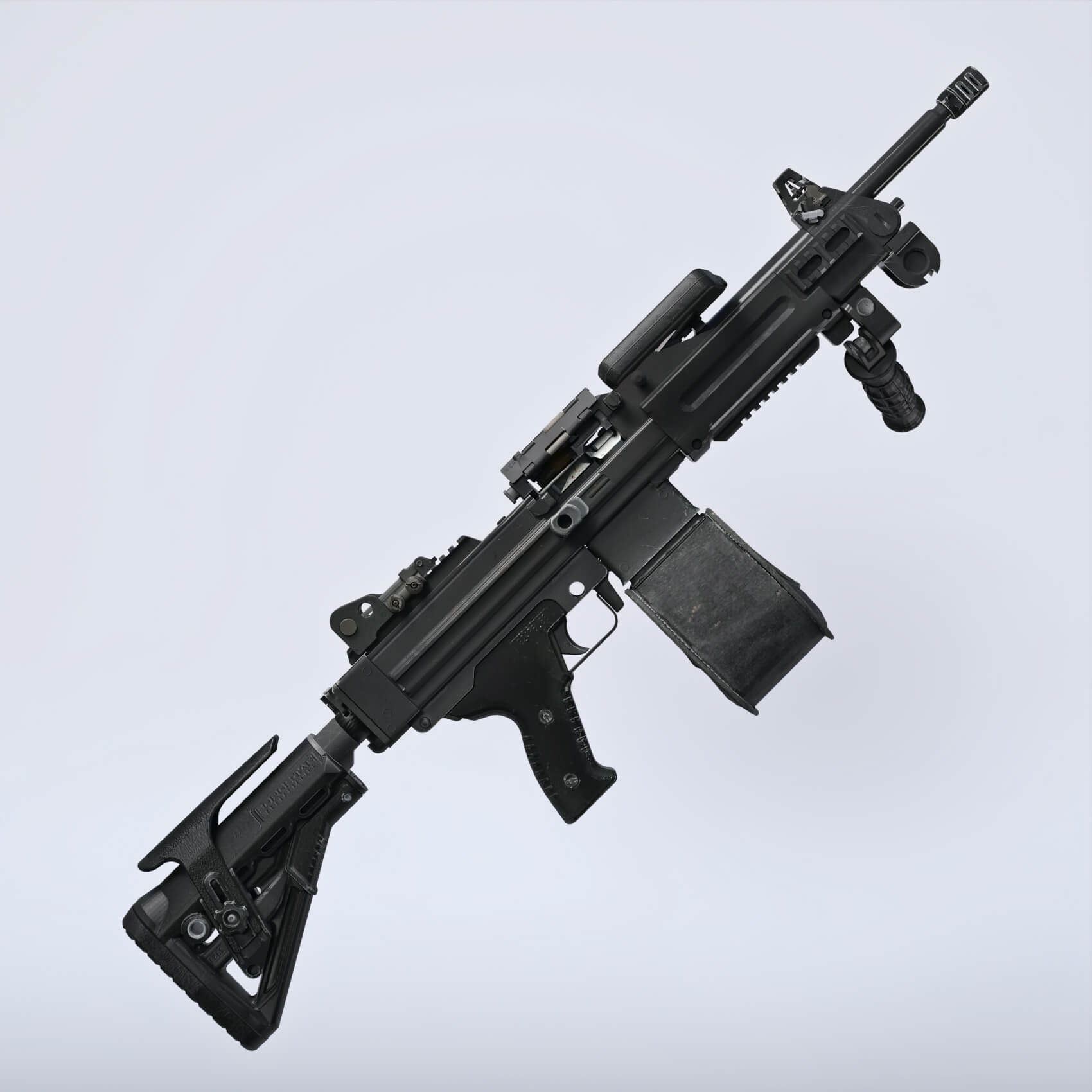 Negev Light Machinegun - Daz Content by Loriel