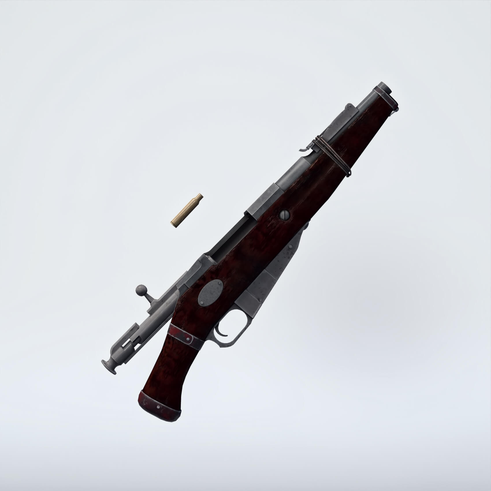 Obrez Gun for G8F - Daz Content by Loriel
