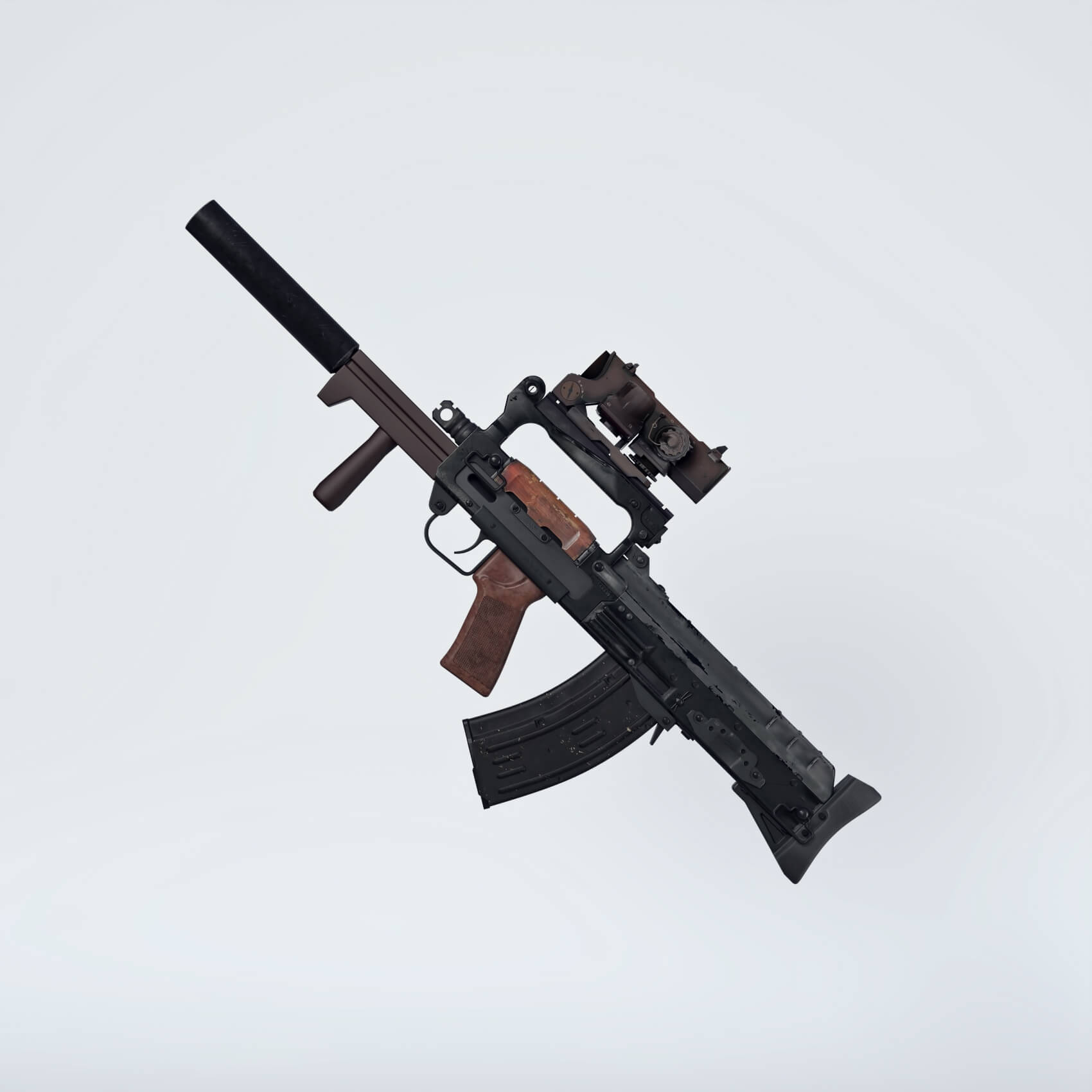 OTS-14 Groza CW Assault Rifle for G8F and G9 Daz Content by Loriel