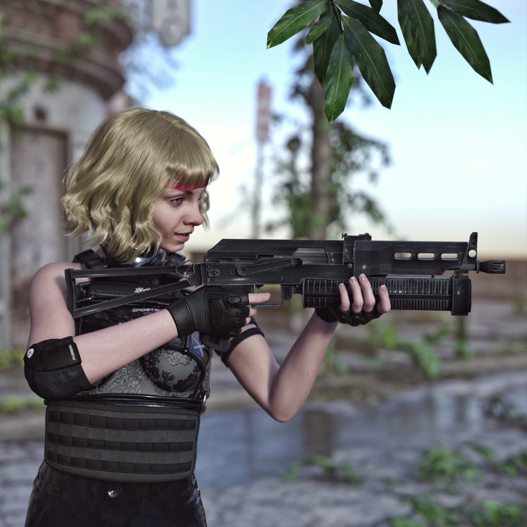 Pp 19 Rifle Bizon for G8F - Daz Content by Loriel