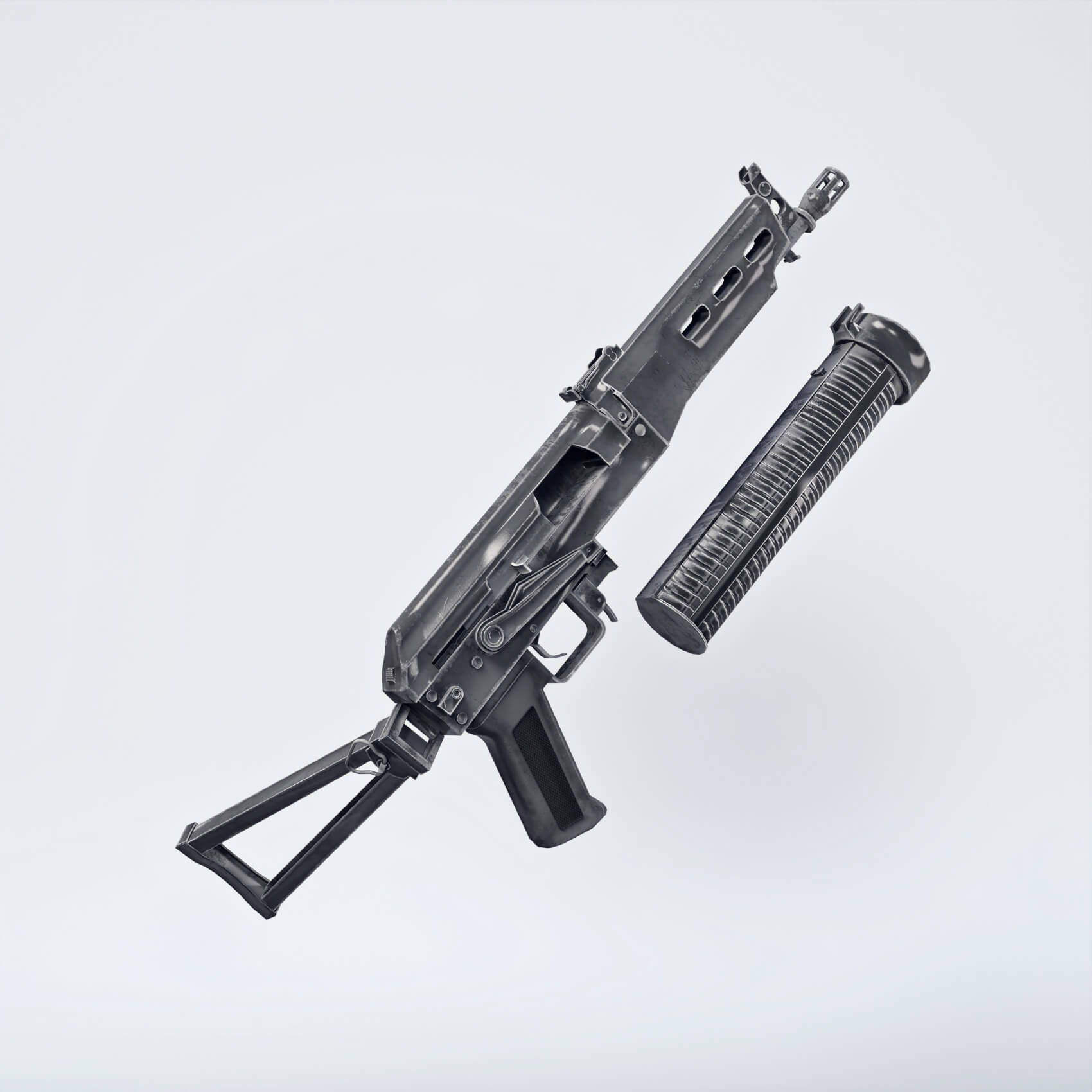 Pp 19 Rifle Bizon for G8F - Daz Content by Loriel