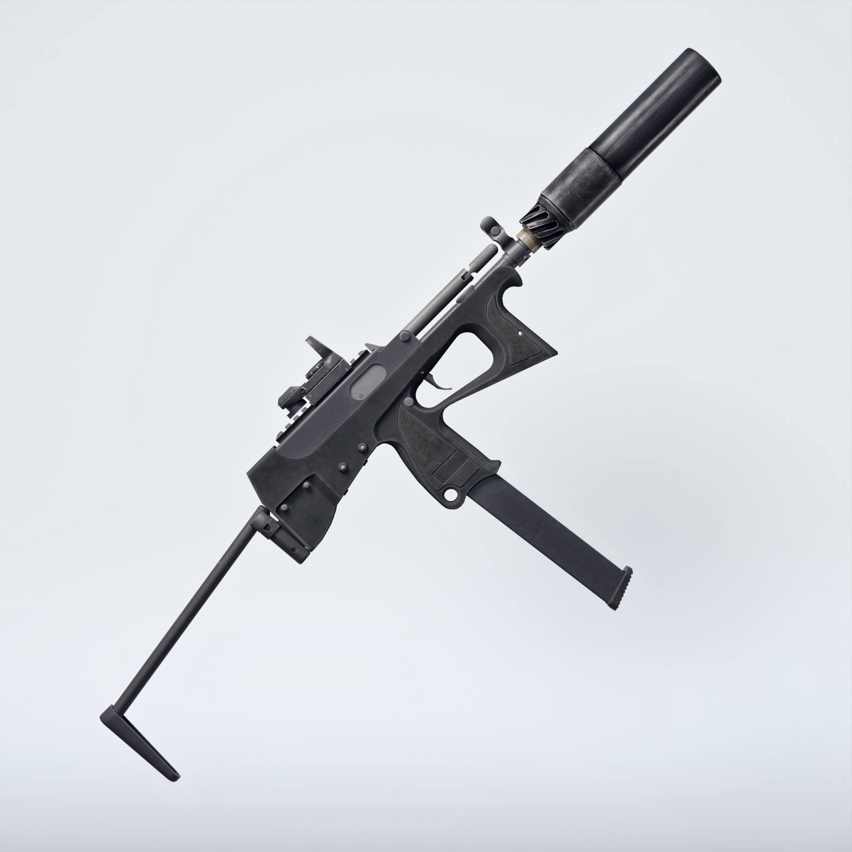 Pp2000 Silenced SMG for G8F and G9 - Daz Content by Loriel