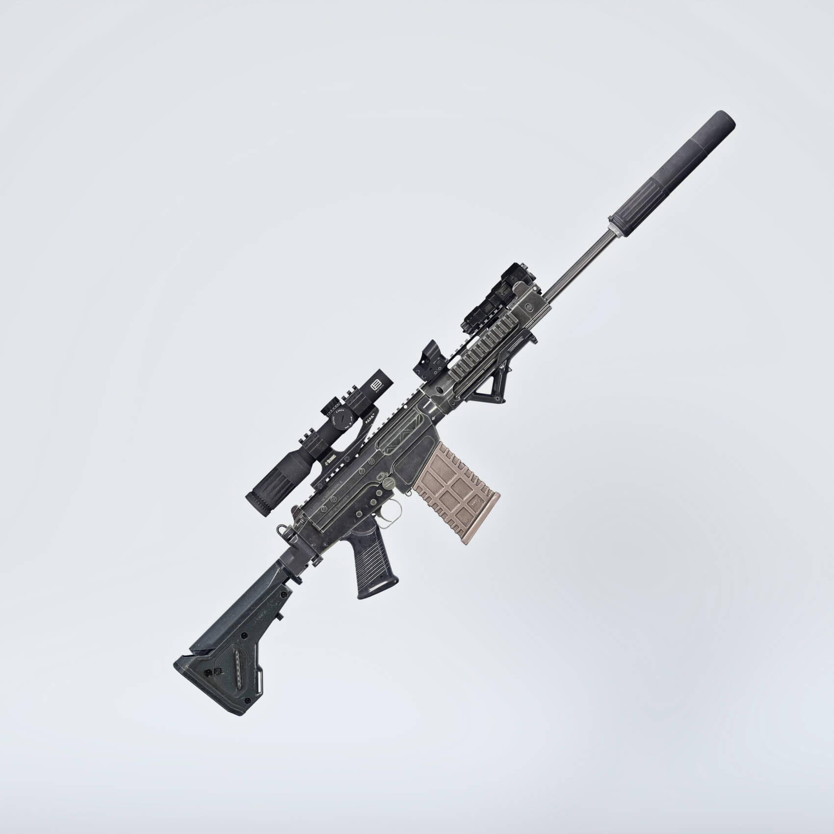 SA58 DMR Rifle TK for G8F and G9 - Daz Content by Loriel