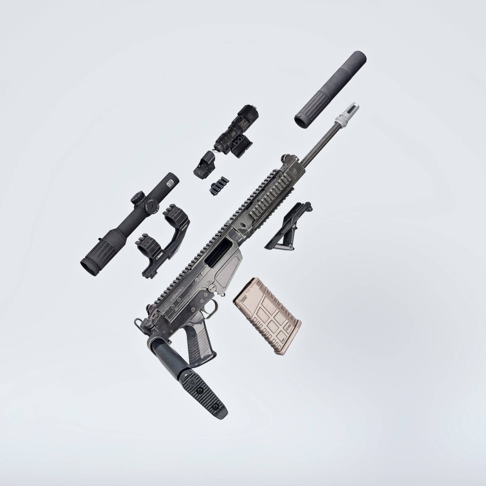 SA58 DMR Rifle TK for G8F and G9 - Daz Content by Loriel