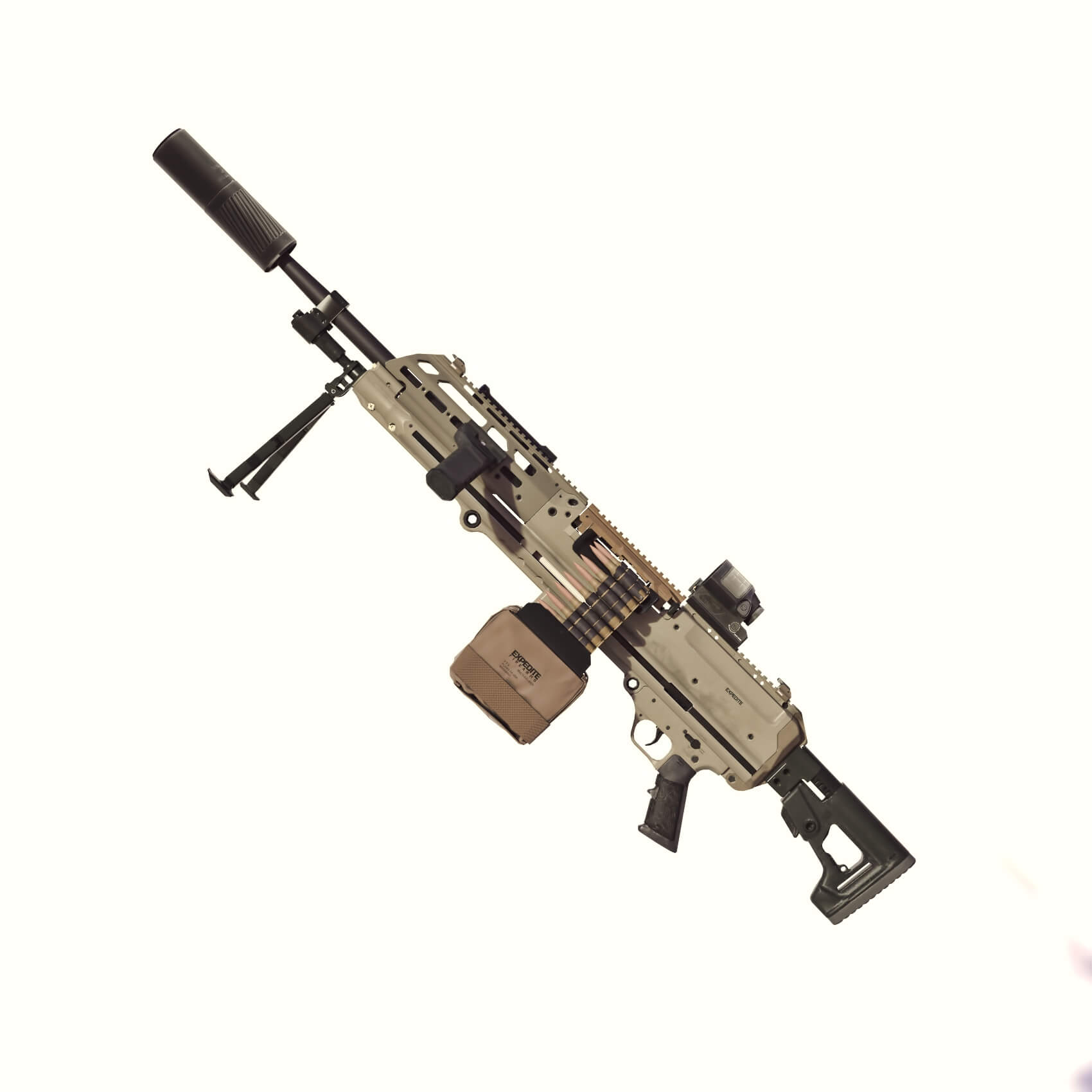 Sig Machinegun 6.8 MW for G8F - Daz Content by Loriel