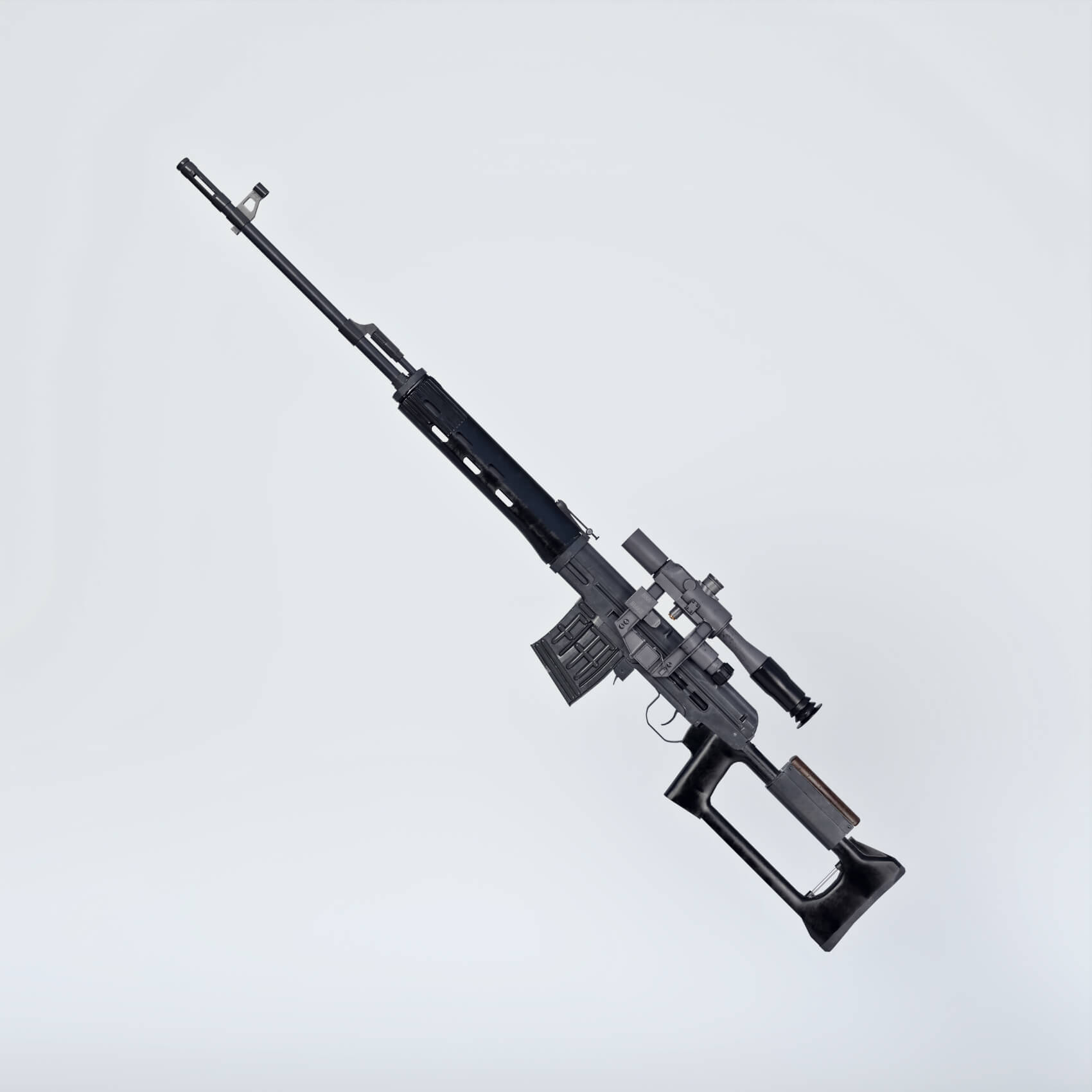 SVD Marksman Rifle for G8F - Daz Content by Loriel