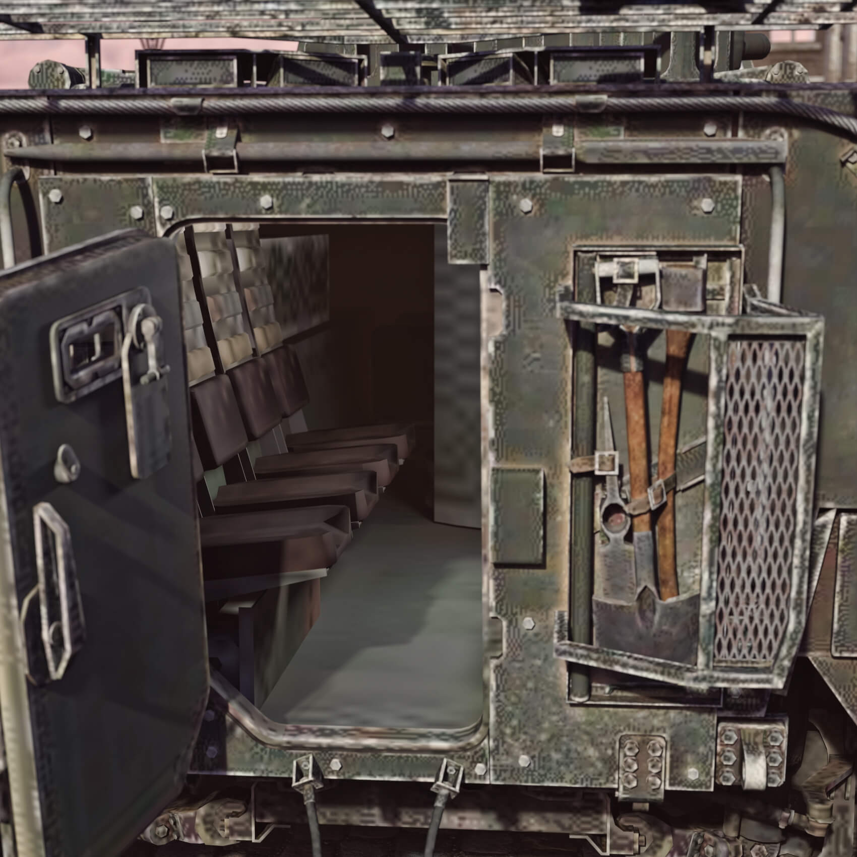 VBCI IFV Armored Vehicle for DAZ3D - Daz Content by Loriel