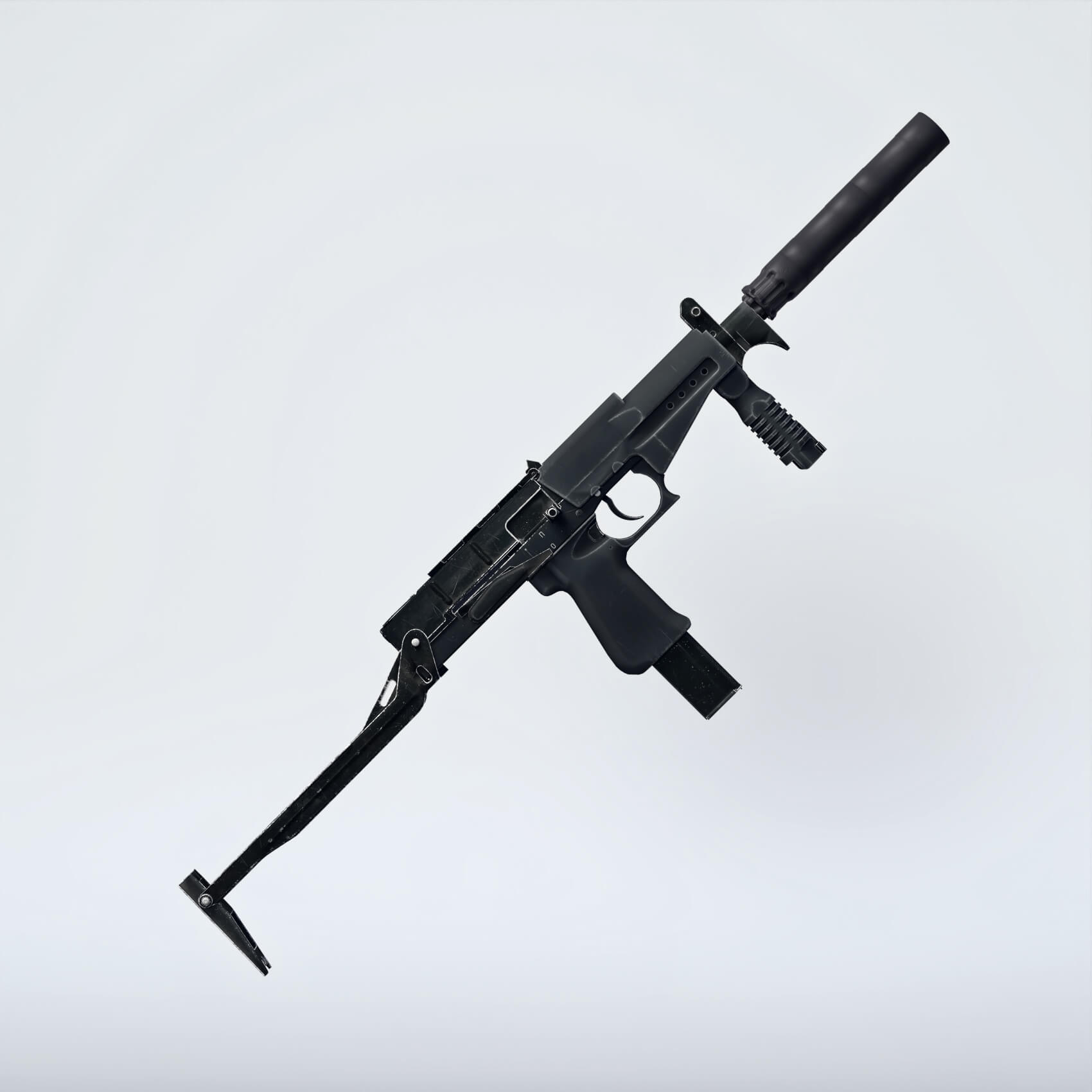 Veresk SMG for G8F - Daz Content by Loriel