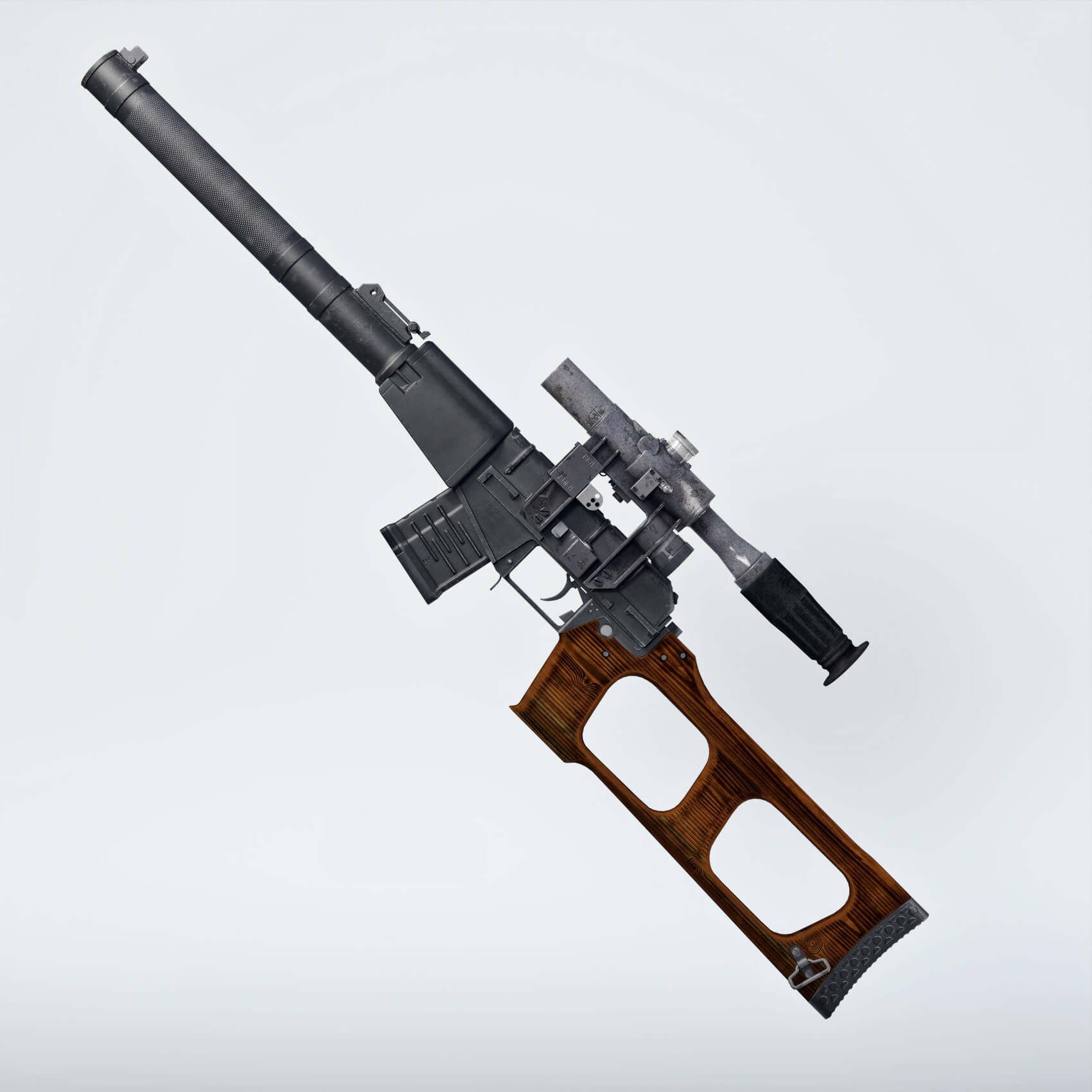 Vss Vintorez Rifle for G8F - Daz Content by Loriel
