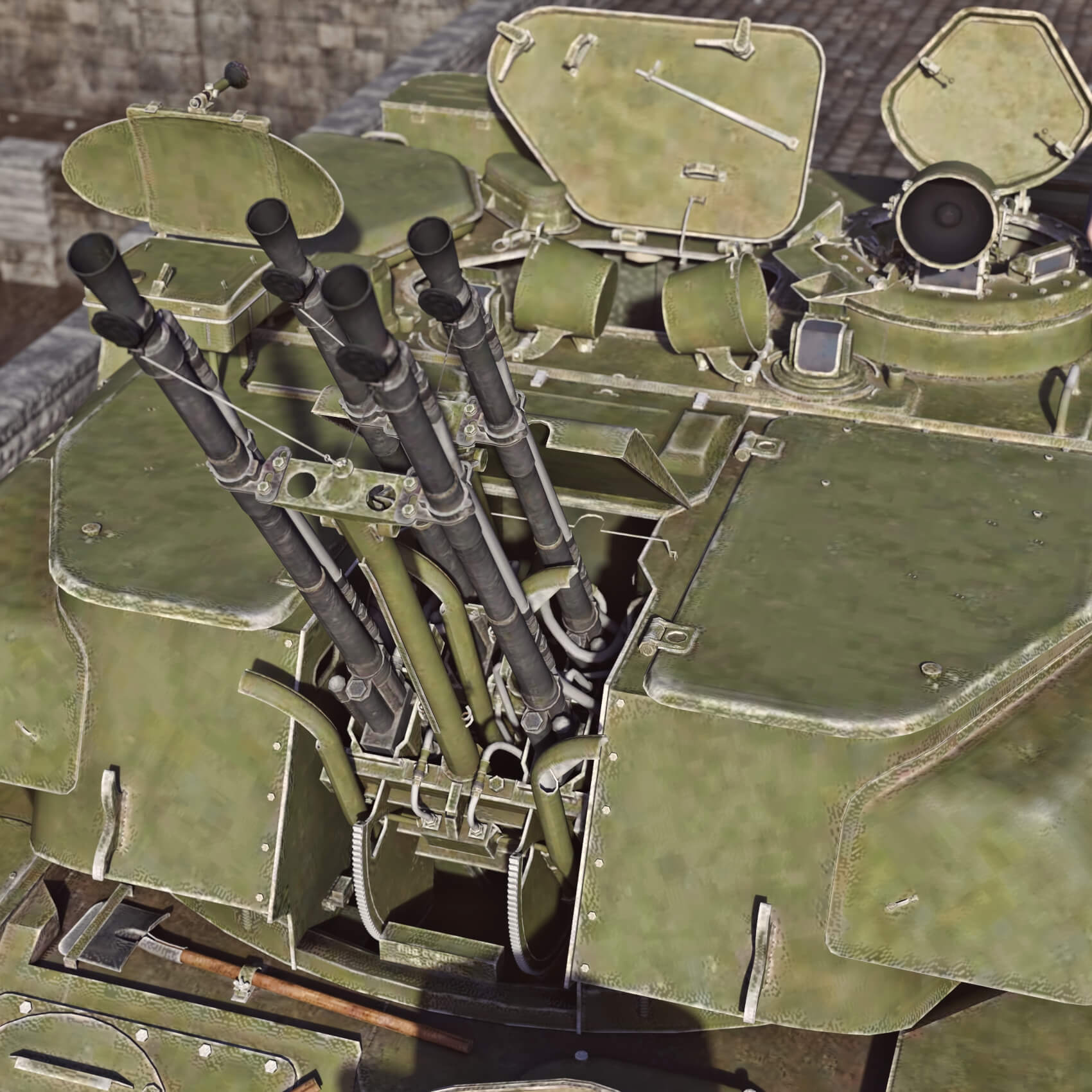 Zsu Shilka Anti Aircraft Vehicle for DAZ3D - Daz Content by Loriel