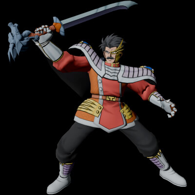 Infinity Strash - Baran 3D Model by LorisC93