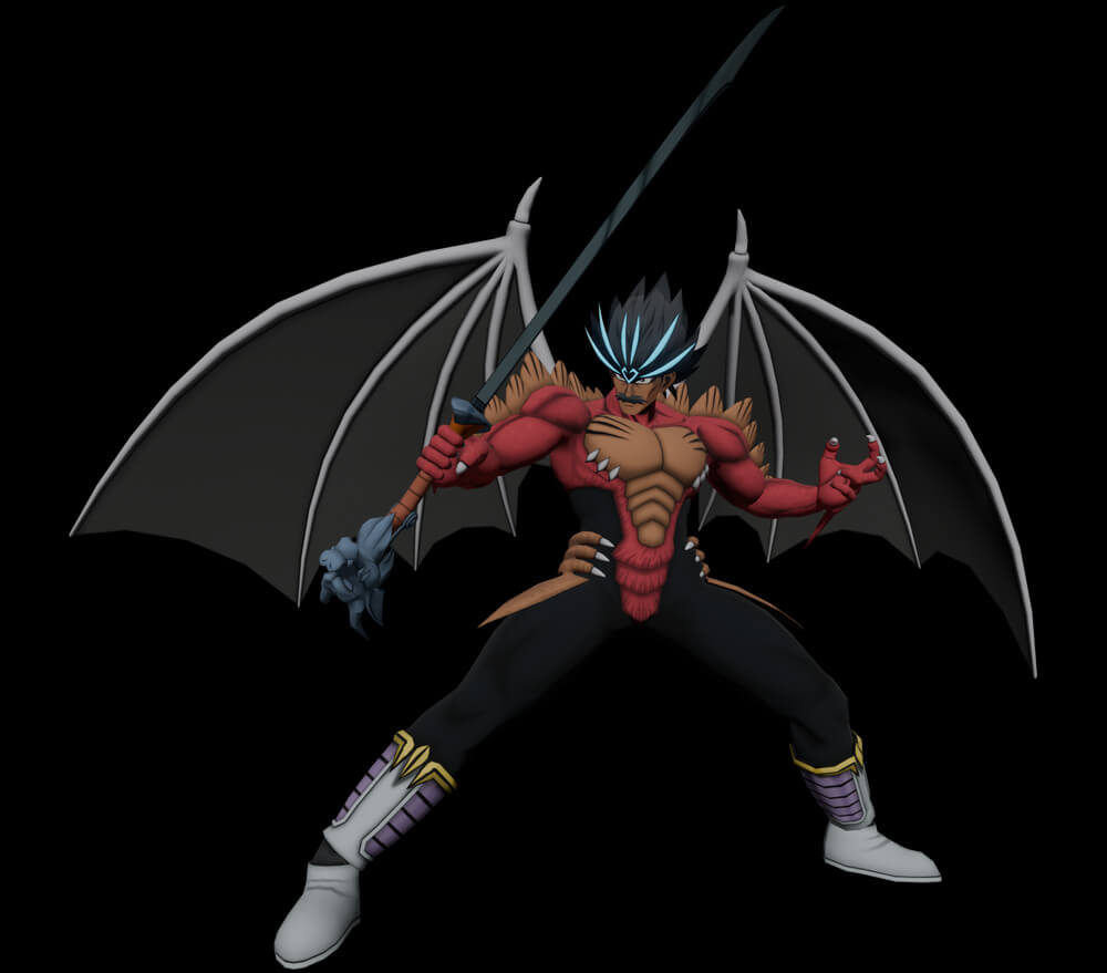 Infinity Strash - Dragonoid Baran 3D Model by LorisC93