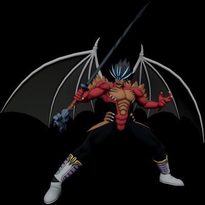 Infinity Strash - Dragonoid Baran 3D Model by LorisC93