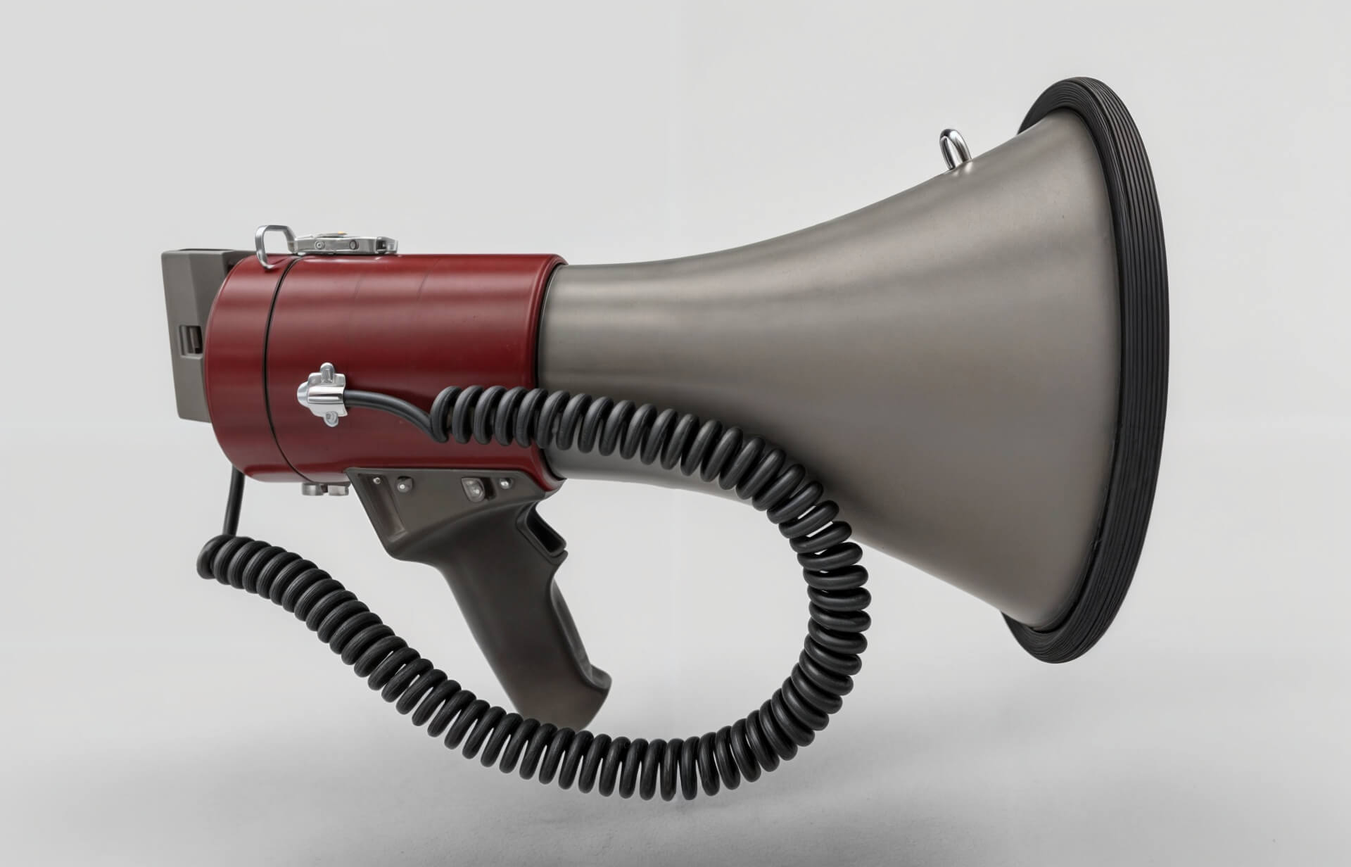 Hailer Megaphone - 3D Model by Louther02