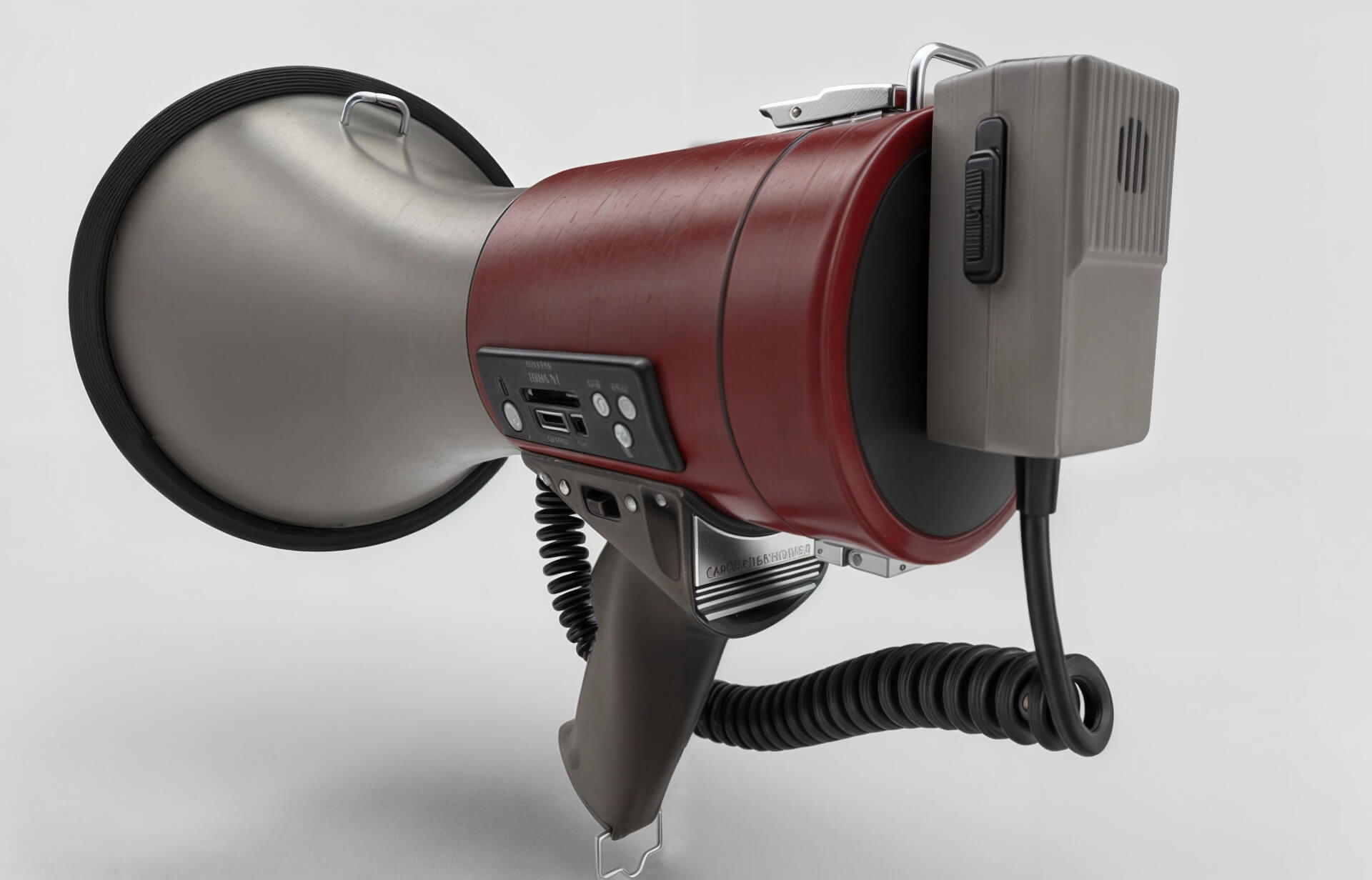 Hailer Megaphone - 3D Model by Louther02