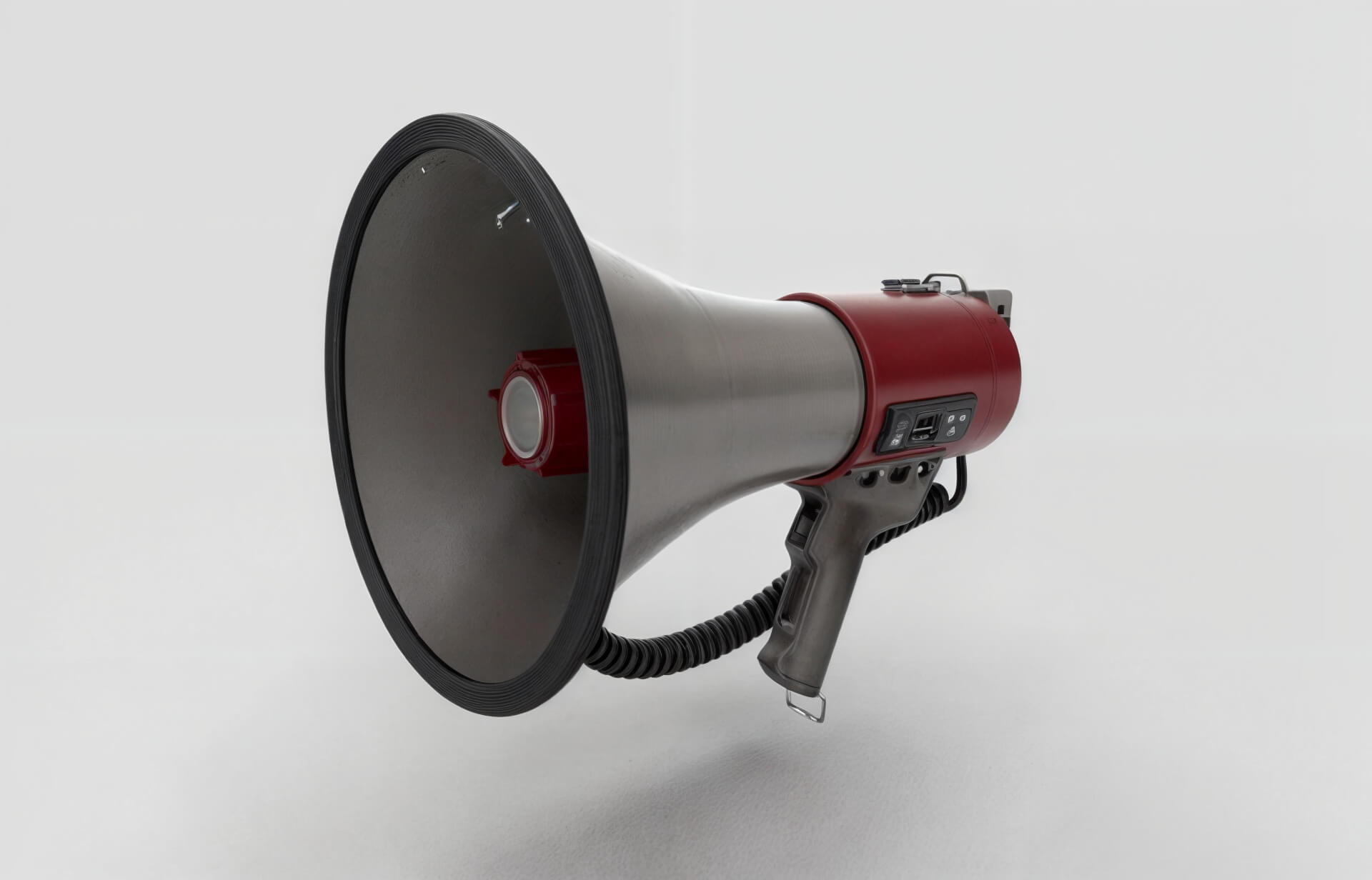 Hailer Megaphone - 3D Model by Louther02